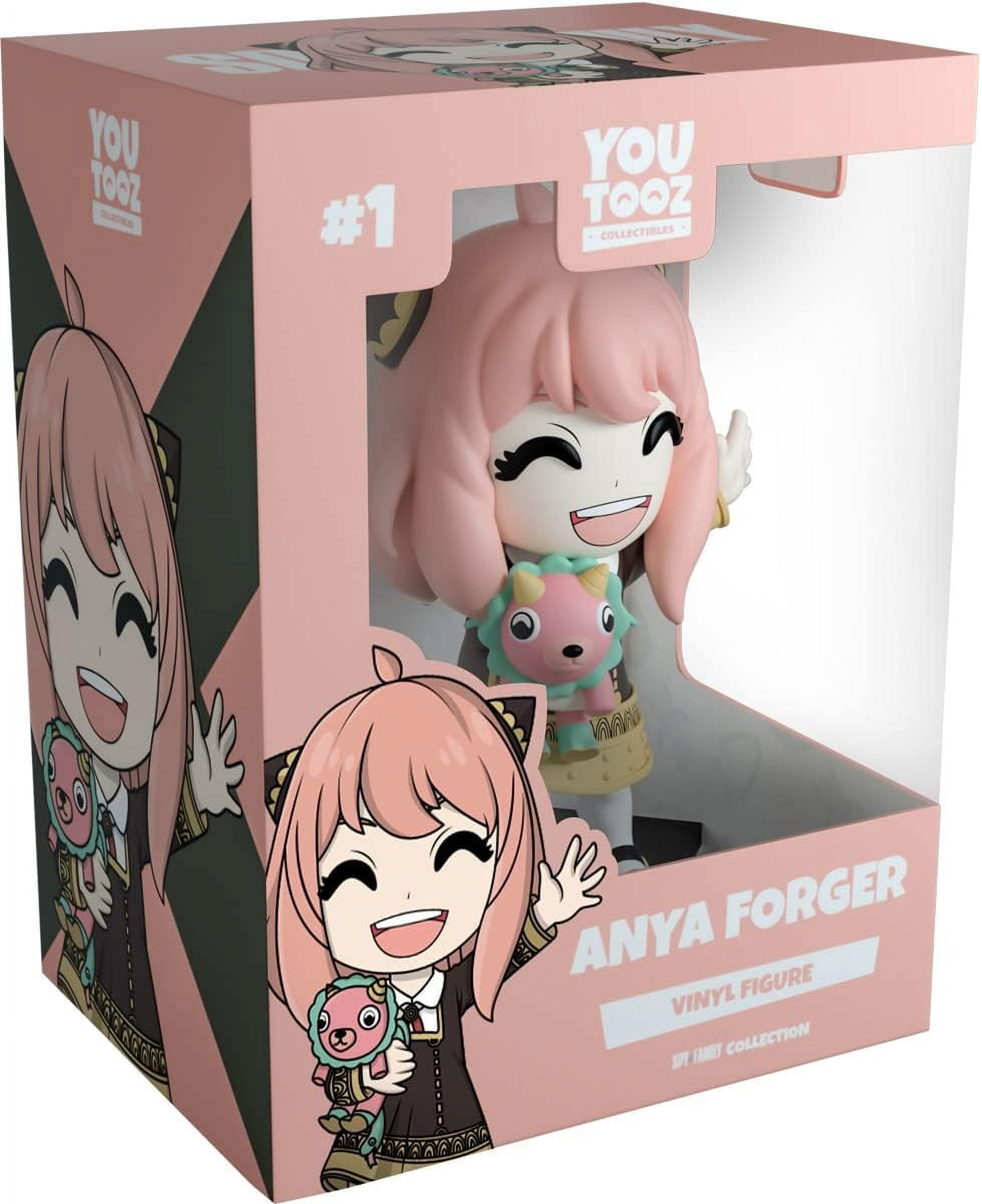 Anya Forger 4.3" Vinyl Figure, Official Licensed Telepath Anya with ...