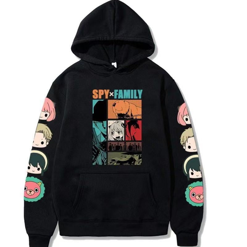 Anya Forger Hoodie Spy x Family Merch Pullover Hoodie Playful And Cute ...