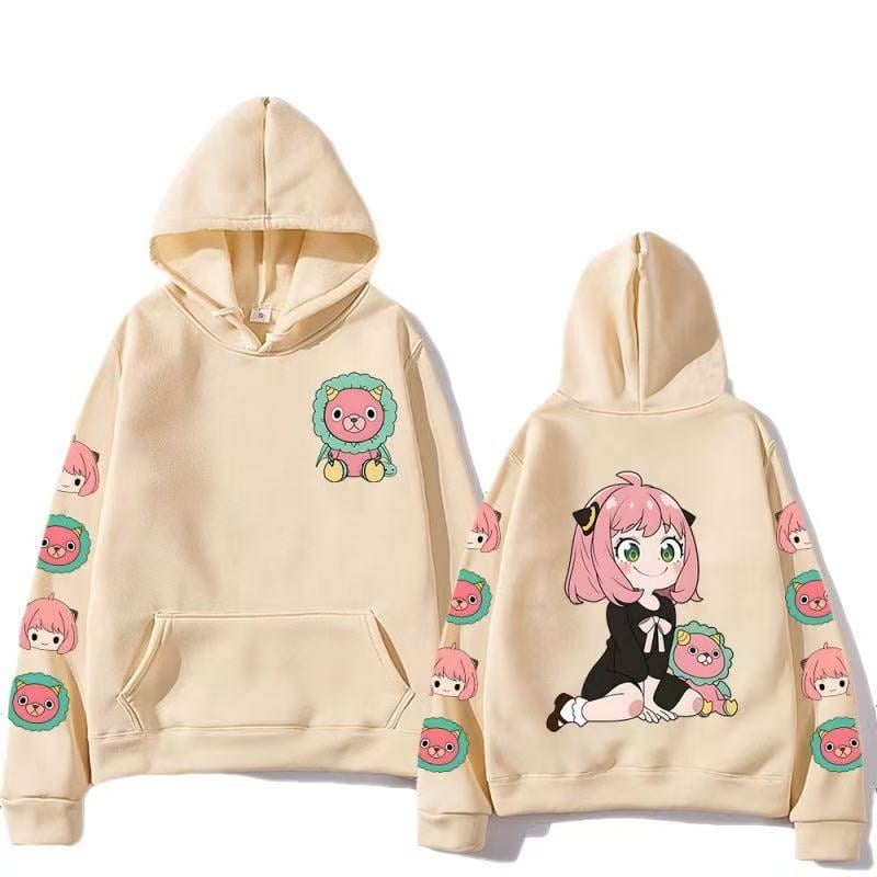 Anya Forger Hoodie Spy x Family Merch Pullover Hoodie Playful And Cute ...