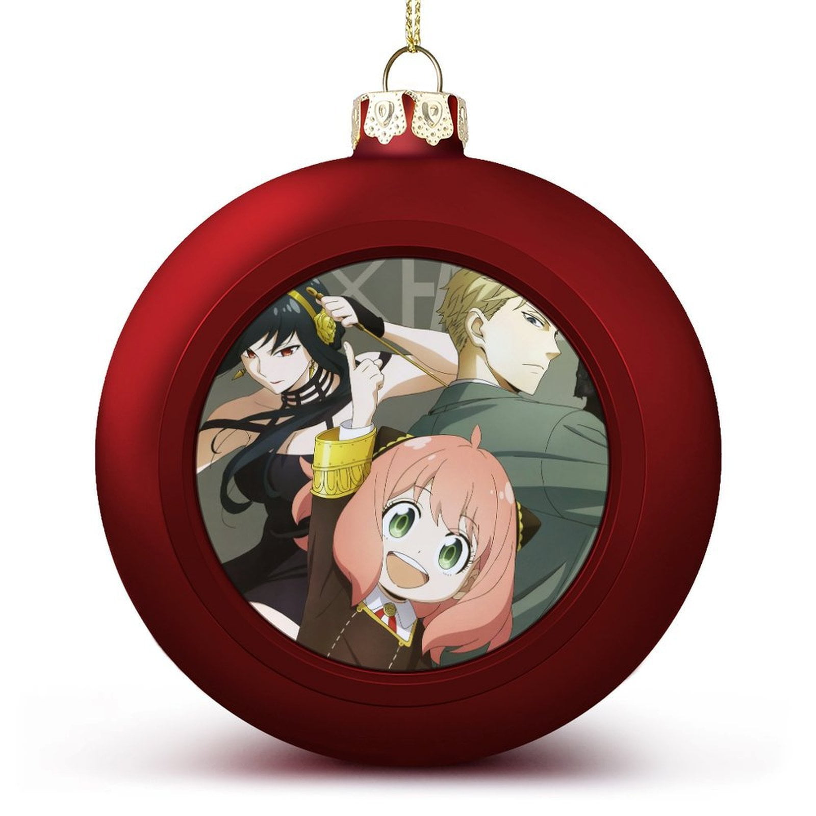 Anya Forger Spy X Christmas Ball Ornaments, 2.4 Inch Christmas Tree ...