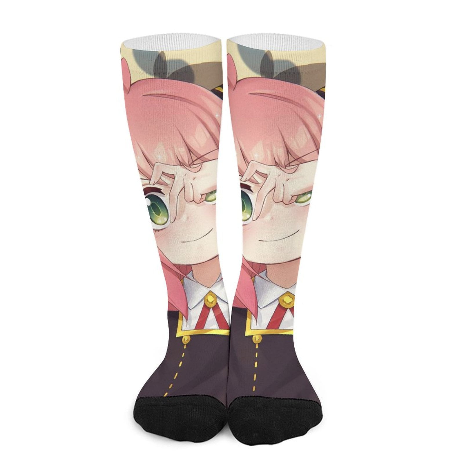 Anya Forger Spy X Compression Socks For Women And Men Support Knee High ...