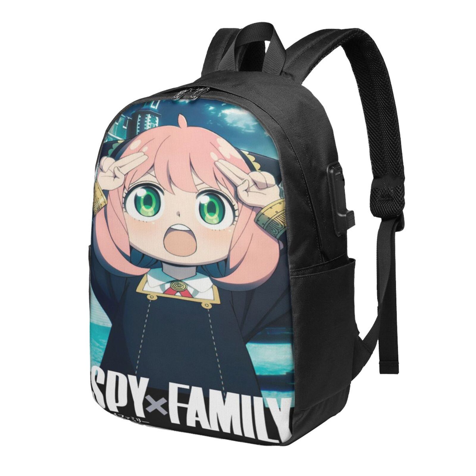 Anya Forger Spy X Laptop Backpack Bookbag Casual Daypack Travel ...