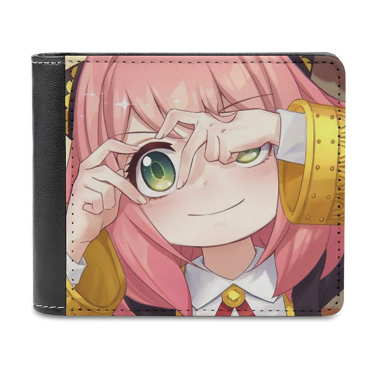 Anya Forger Spy X Mens Wallet Genuine Leather Bifold Extra Capacity ...