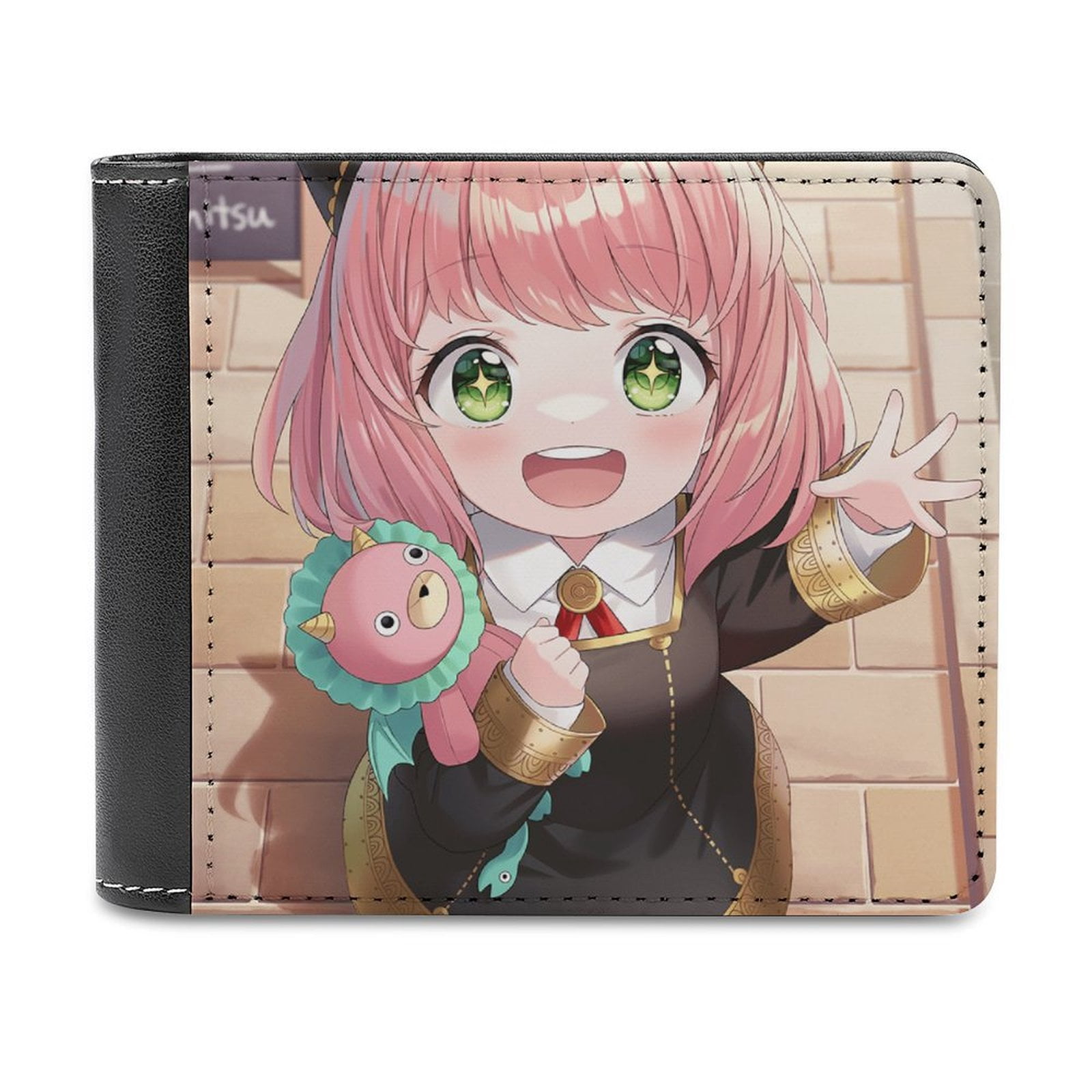 Anya Forger Spy X Mens Wallet Genuine Leather Bifold Extra Capacity ...