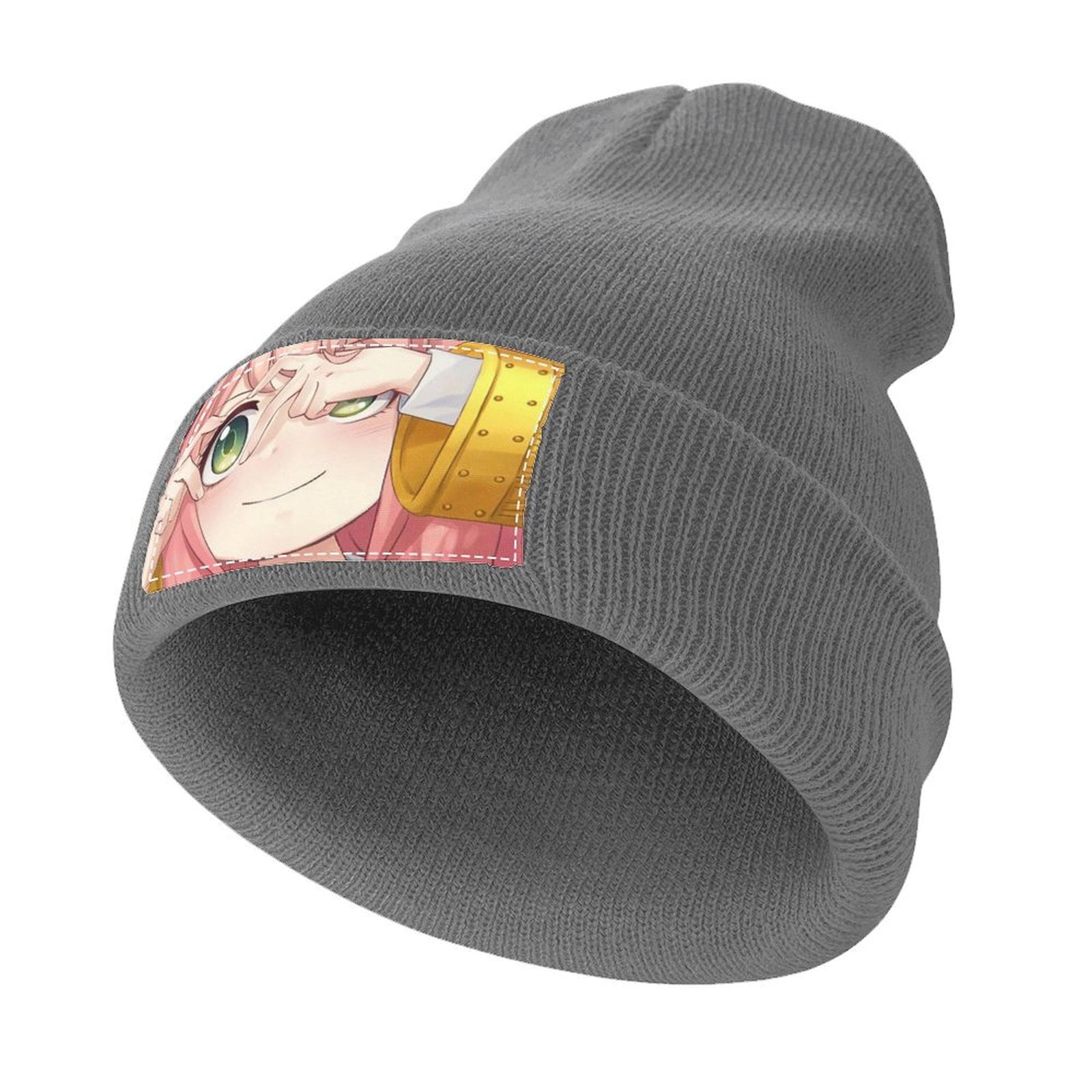 Anya Forger Spy X Winter Beanie Hats for Men Women, Warm Cozy Knitted ...
