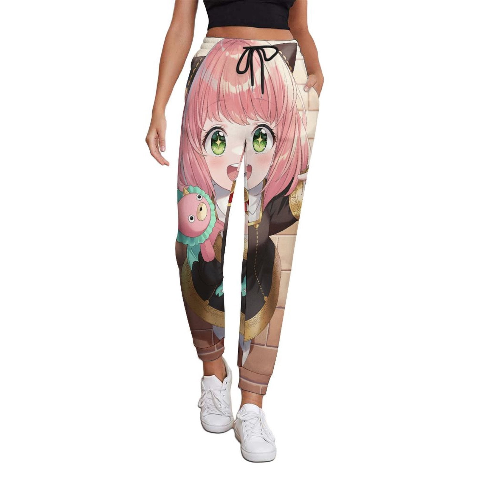 Anya Forger Spy X Women's Lounge Joggers Sweatpants Athletic Yoga Pants ...