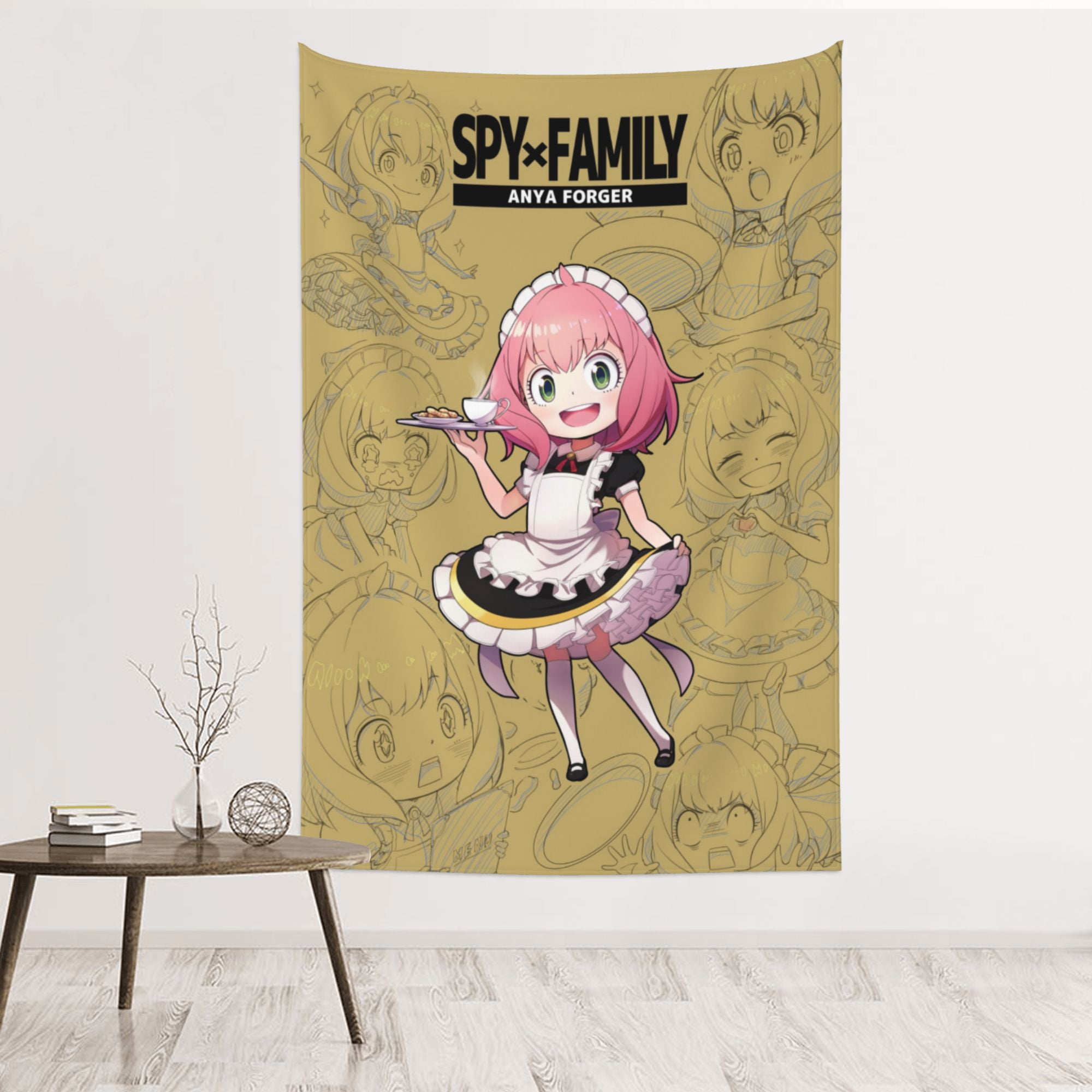 Anya Forger Tapestry Poster Printing Wall Hanging Tapestries Wall Art ...