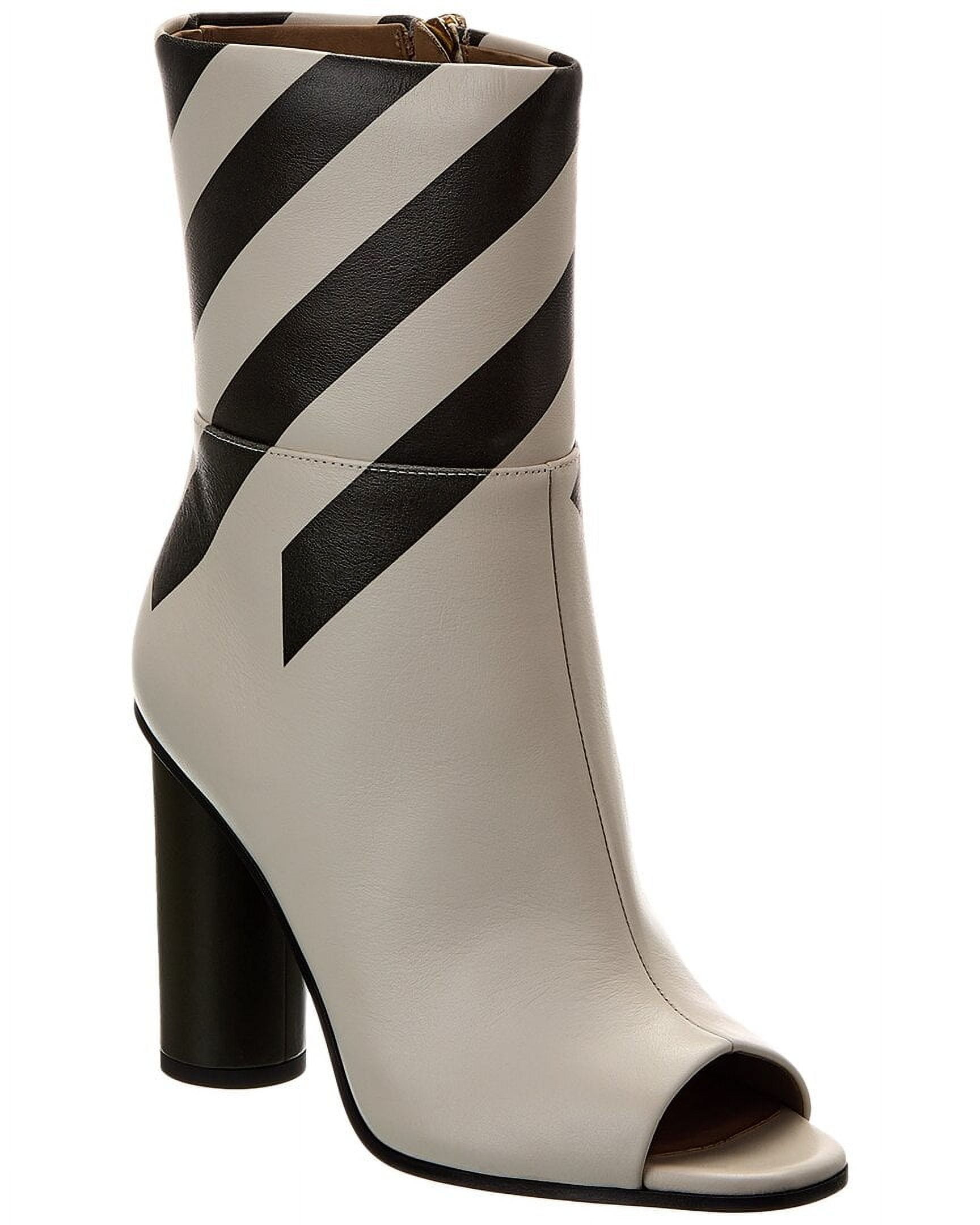 Anya Hindmarch Leather Boot, 35, White - Walmart.com