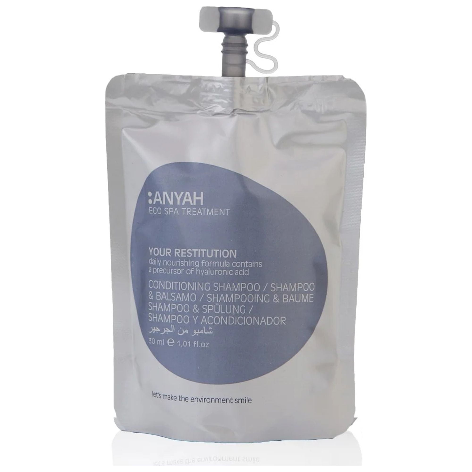 Anyah Ecolabel Certified Conditioning Shampoo (1.01 Fluid Ounce ...