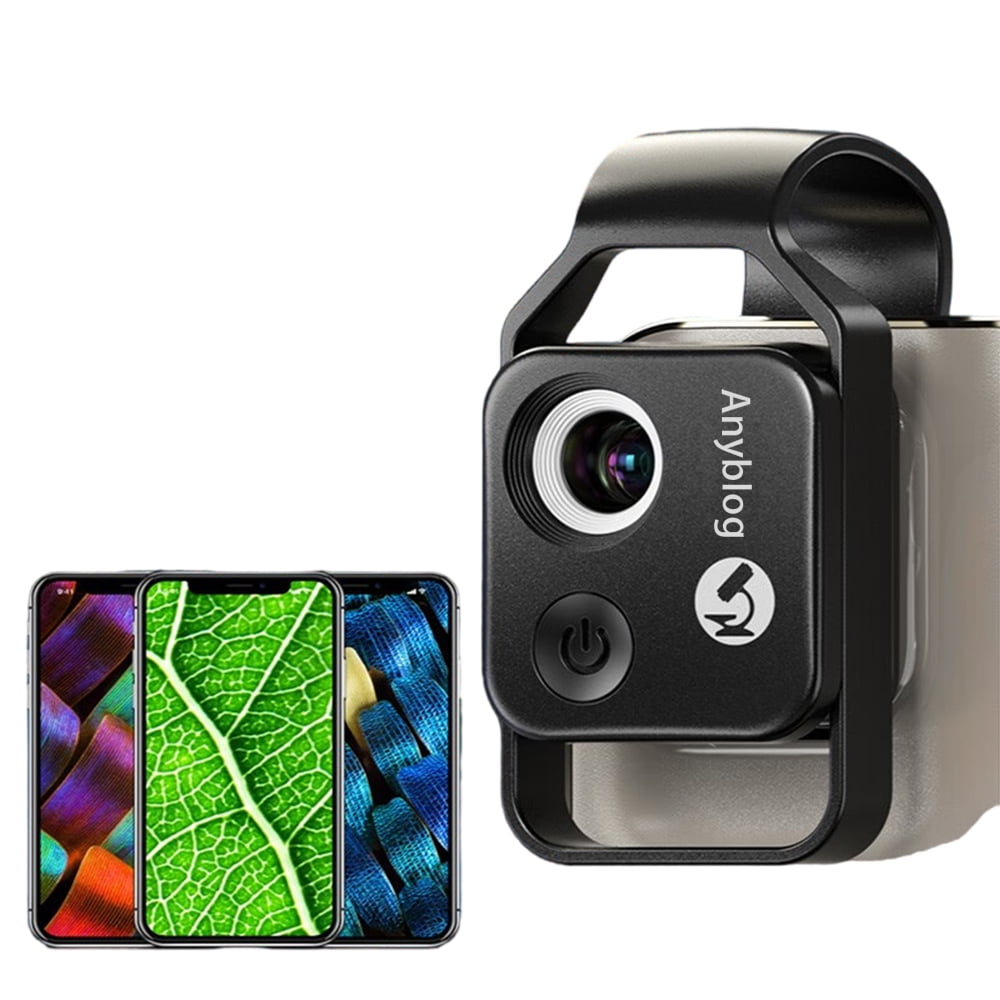 Anyblog LED microscopes, 200X Phone Mini Pocket Microscope with LED ...