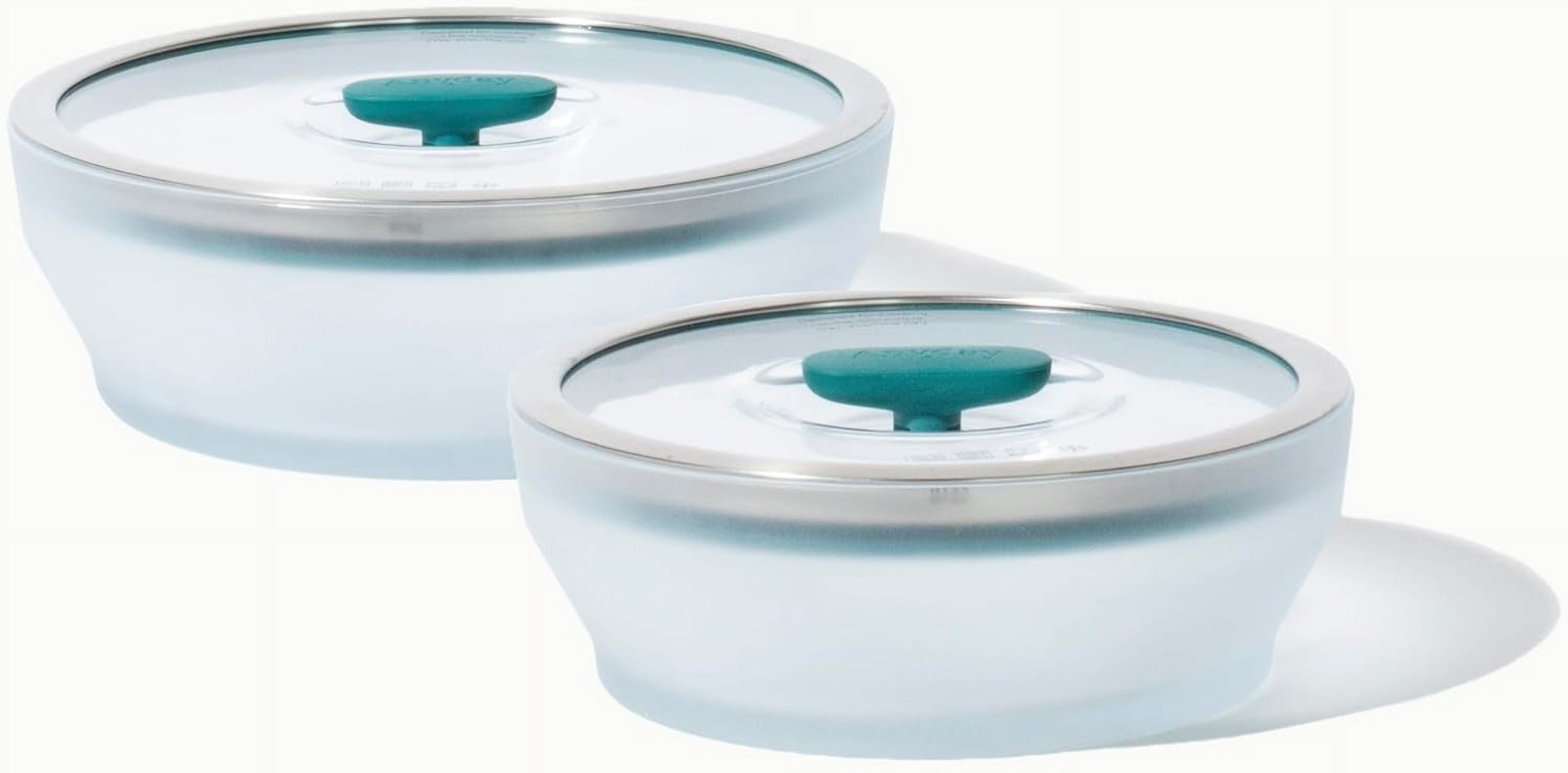 Anyday Cookware Microwave Dish, 2-Piece Medium and 2-Piece Large ...