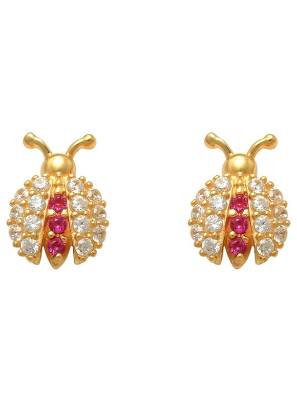 Ladybug Earring 14k Gold