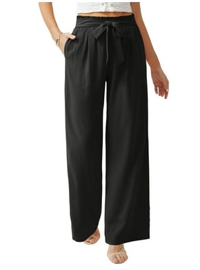 Womens Wide Leg Pants in Womens Pants - Walmart.com
