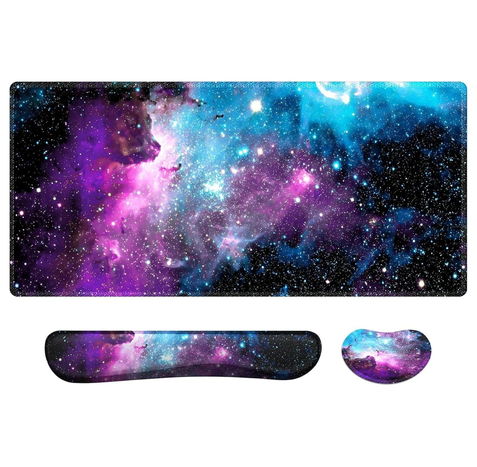 Anyhshock Desk Mat, Keyboard Wrist Rest, Gaming Mouse Pad with Wrist ...