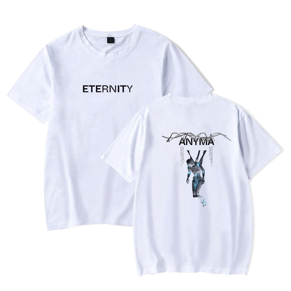 Anyma T-shirt Trendy Summer Print Casual Short Sleeves Men's And Women ...