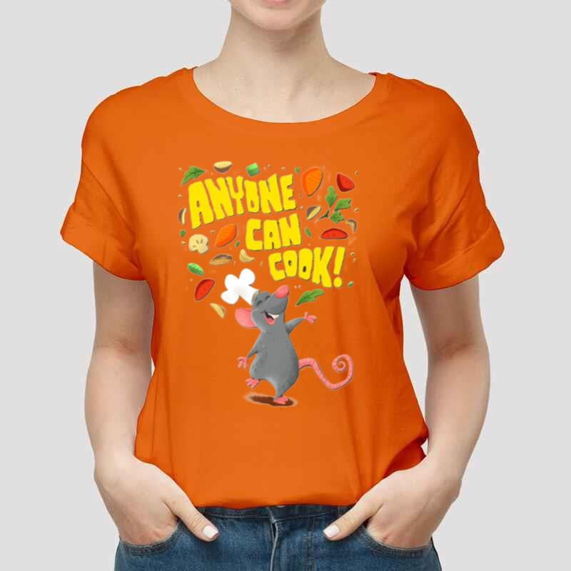 Anyone Can Cook T-Shirt,Sweatshirt,Hoodie - Inspirational Kitchen Tee ...