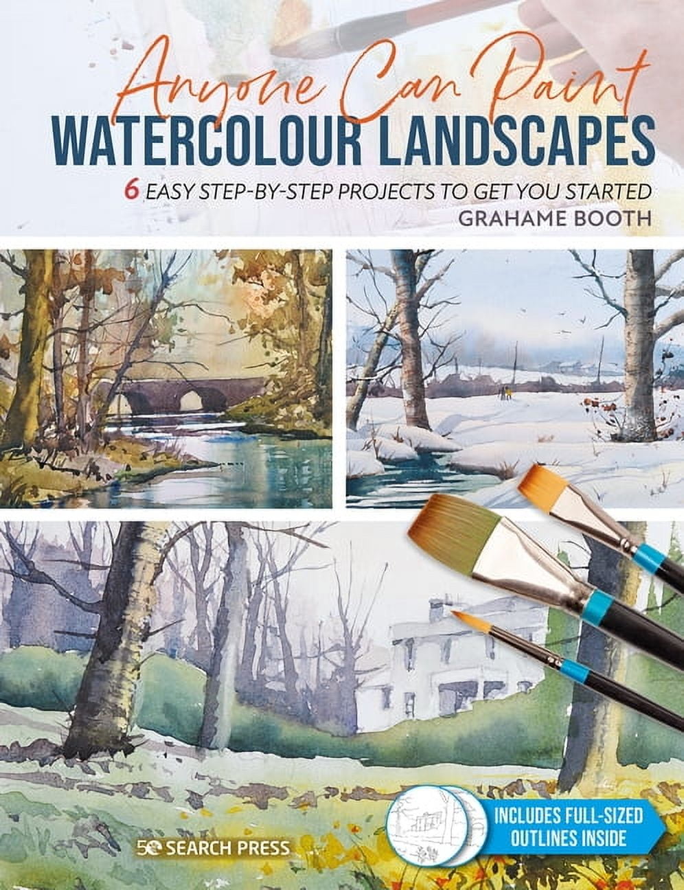 Anyone Can Paint Watercolour Landscapes Grahame Booth (Paperback ...