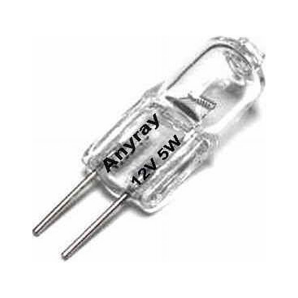Anyray (10-Bulbs) 5-Watt G4 5W JC 12V G4 5watt Halogen Light Bulbs T3 ...