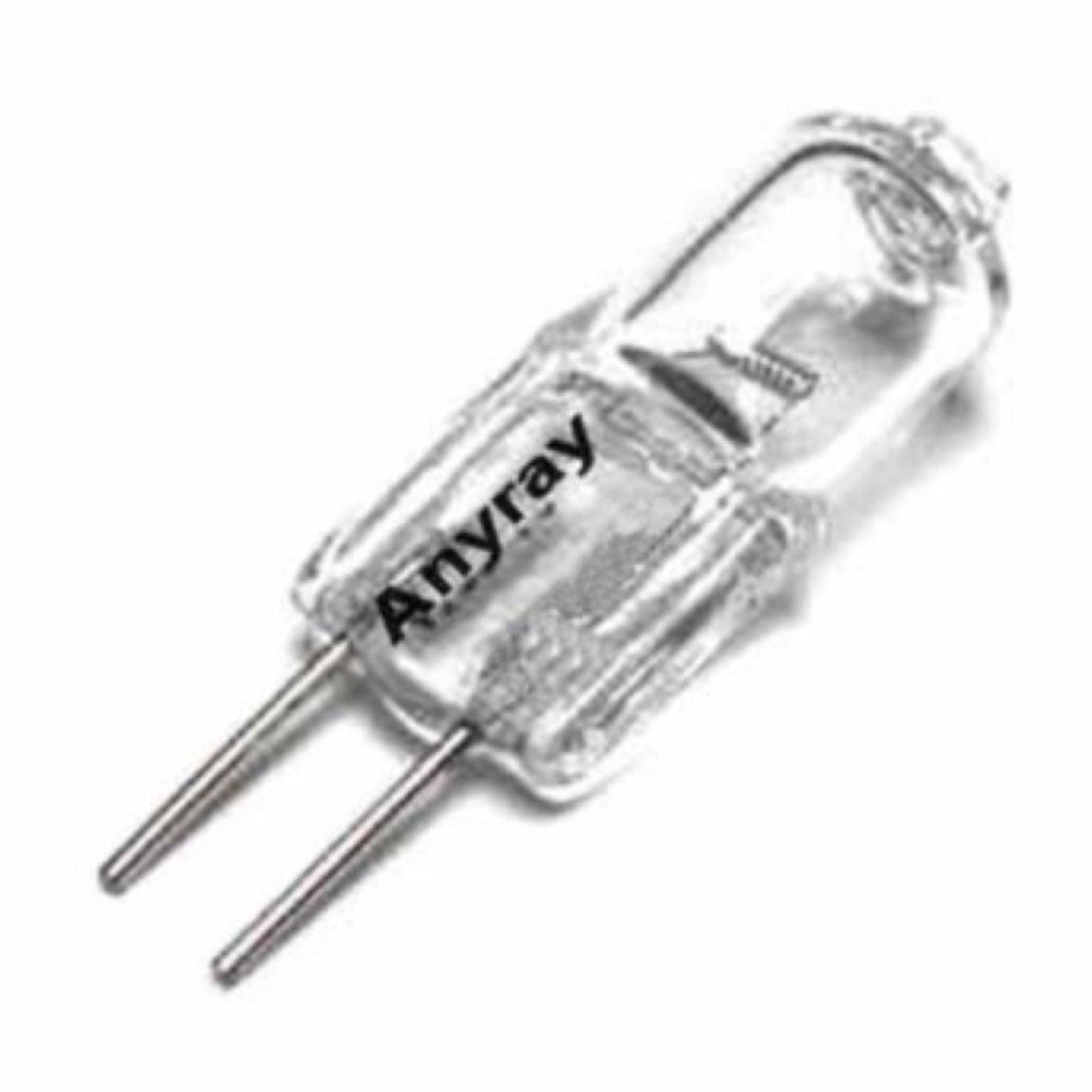 Anyray A1742Y (5)-Bulbs JC G6.35 24V 20W C-6 T3 Bi Pin GY6.35 24-Volt ...