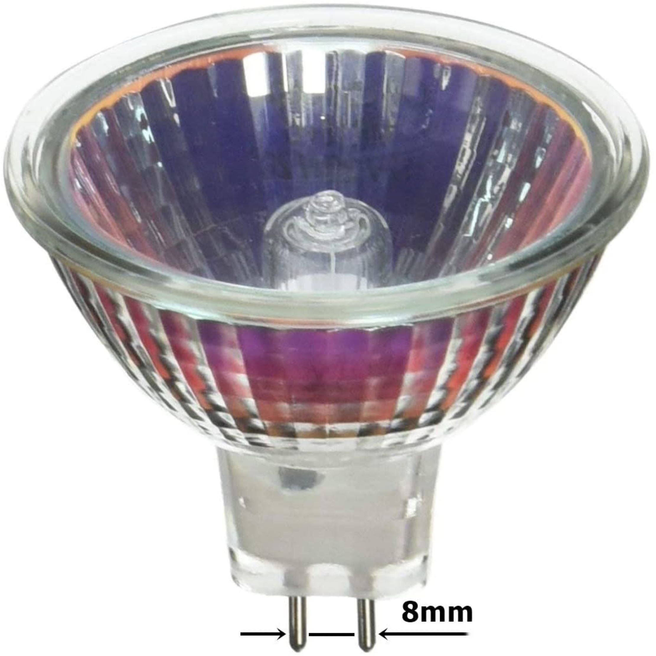 (3)-Bulbs G8 JCDR 120V 50W BI-PIN Clear Wide Beam 120-Volt 50-Watt GU8 ...