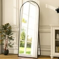 Anyrose 21x64 Full Length Mirror Arched with Stand Aluminum Alloy ...
