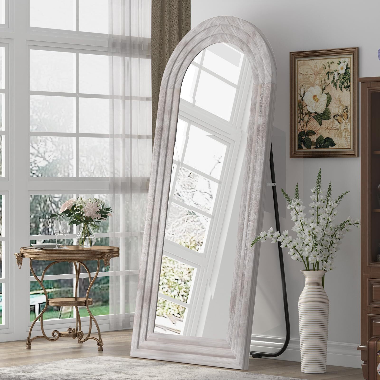 Full Length Mirror White Framenull