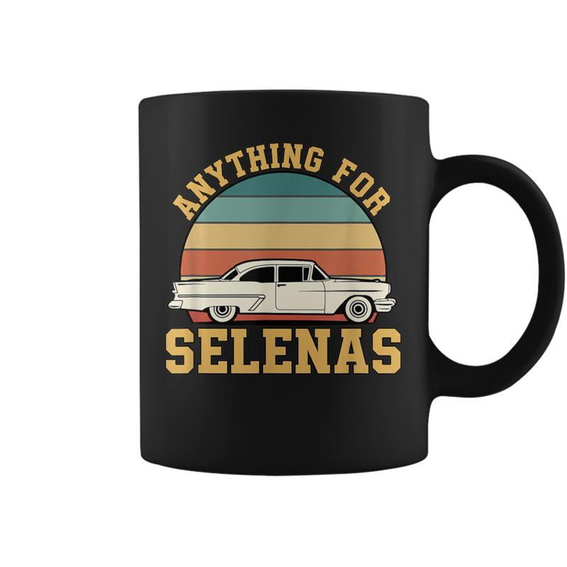 Anything For Selenas Retro Car Sunset Classic Fan Coffee Mugs - Walmart.com