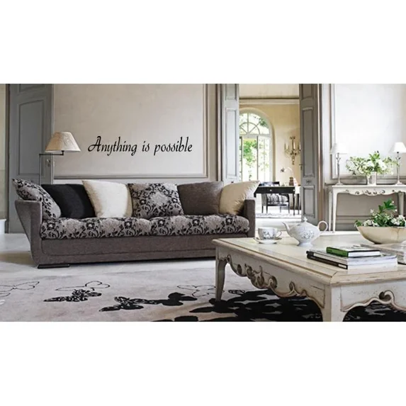 Anything Is Possible Home Decor Wall Art Decal Quote Lettering Saying ...