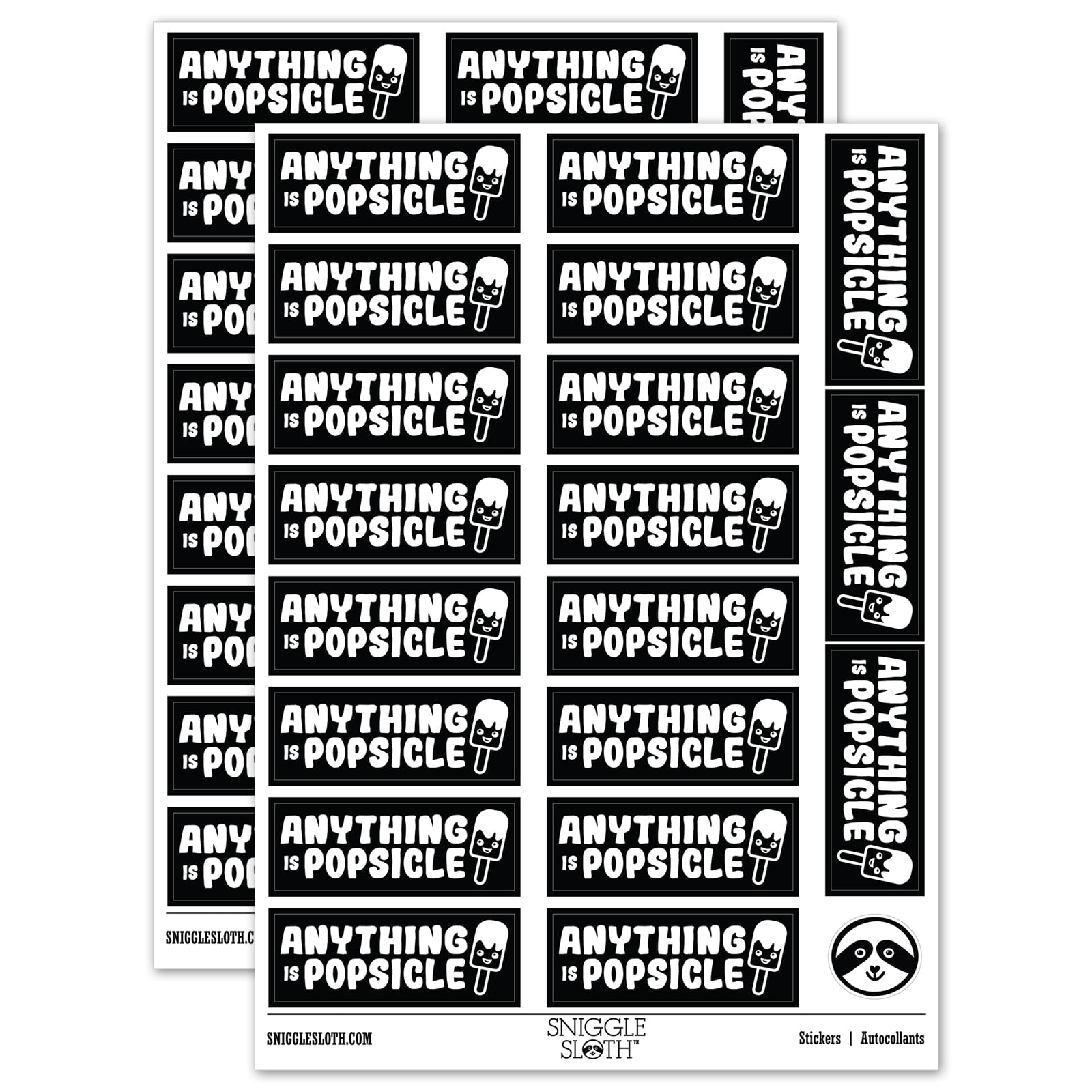 Anything is Popsicle Possible Teacher Student School Sticker Set ...