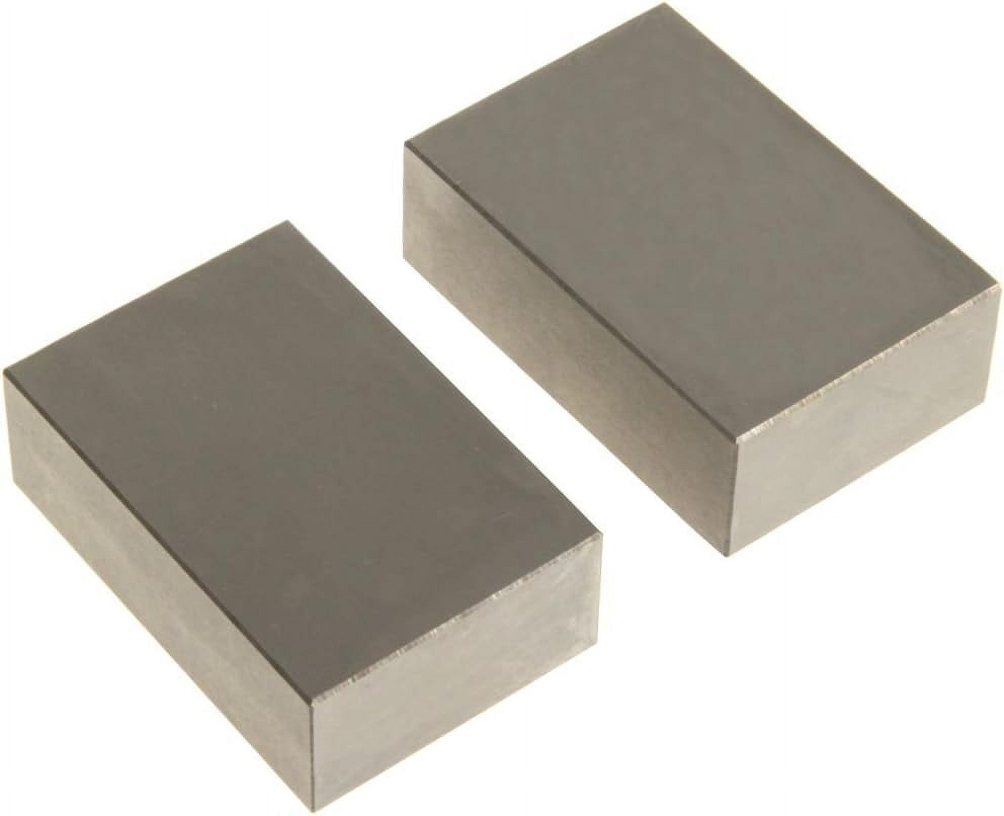 Anytime Tools 1-2-3 Blocks Matched Pair Hardened Steel Plain (1"x2"x3 ...