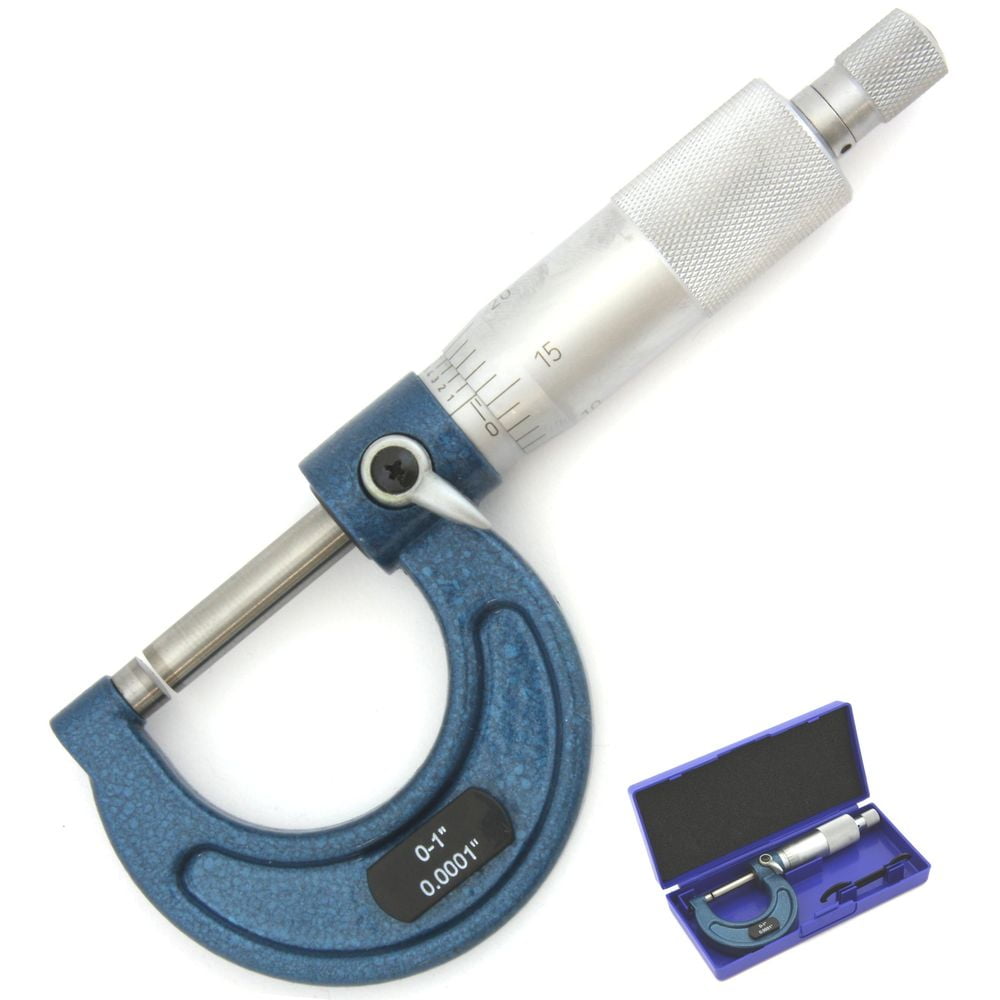 Anytime Tools Micrometer 0-1" /0.0001 Premium Precision Machinist Tool ...