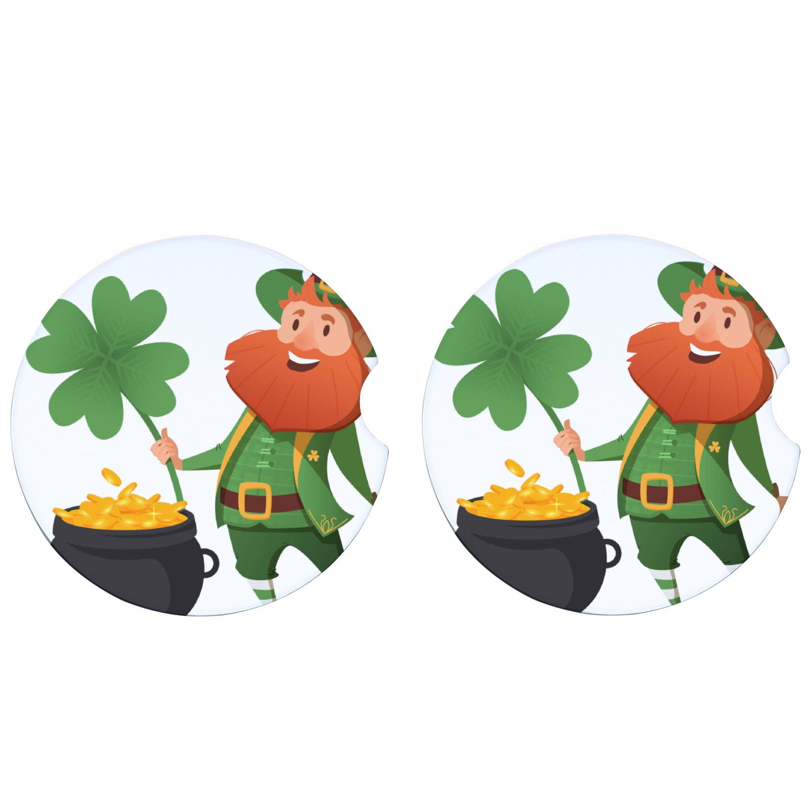 Anyway.go 2pcs Car Cup Holder Coasters,Drink Cup Holder Coasters Gift ...