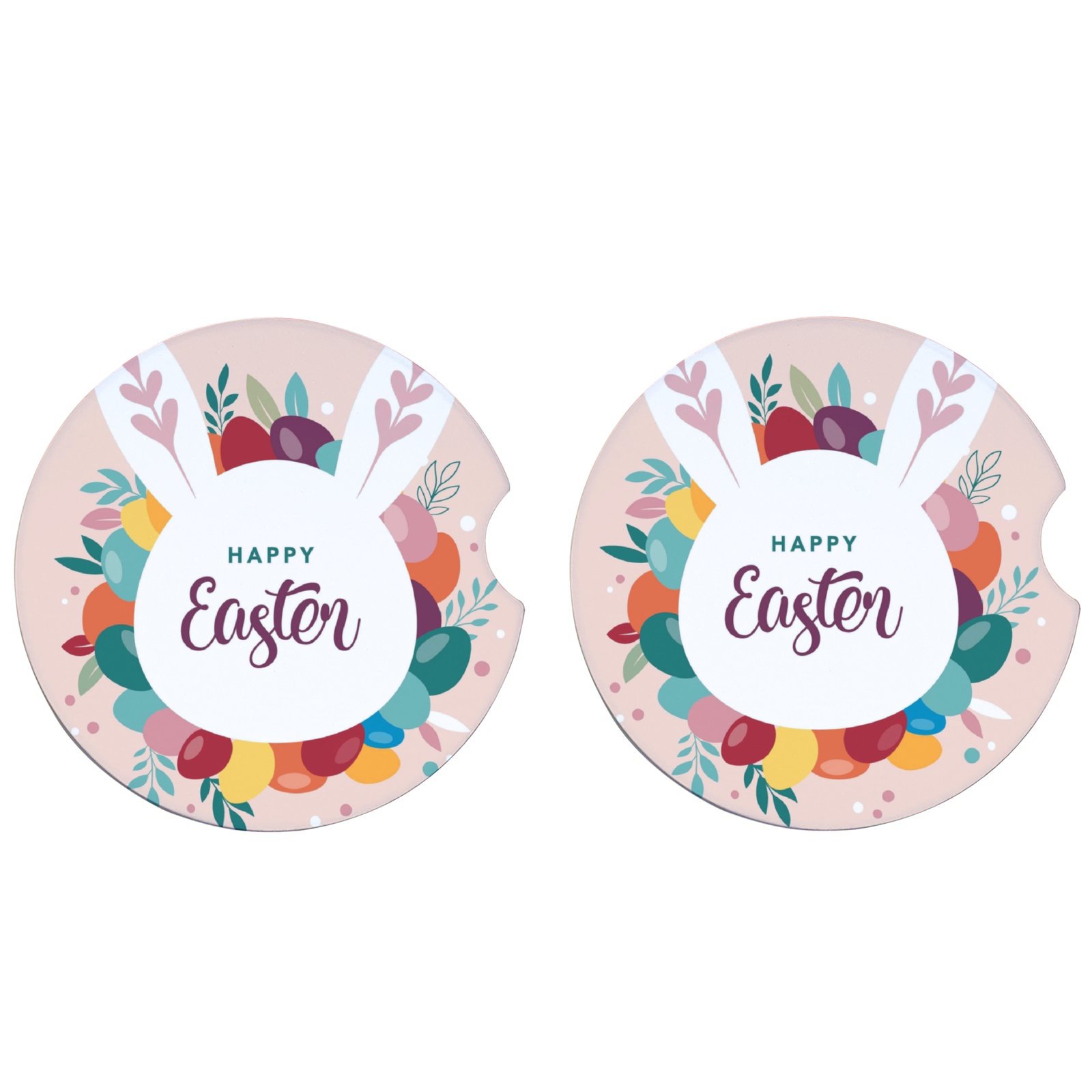 Anyway.go Car Coasters 2 Pack Drinks Absorbent Ceramic Stone Car ...
