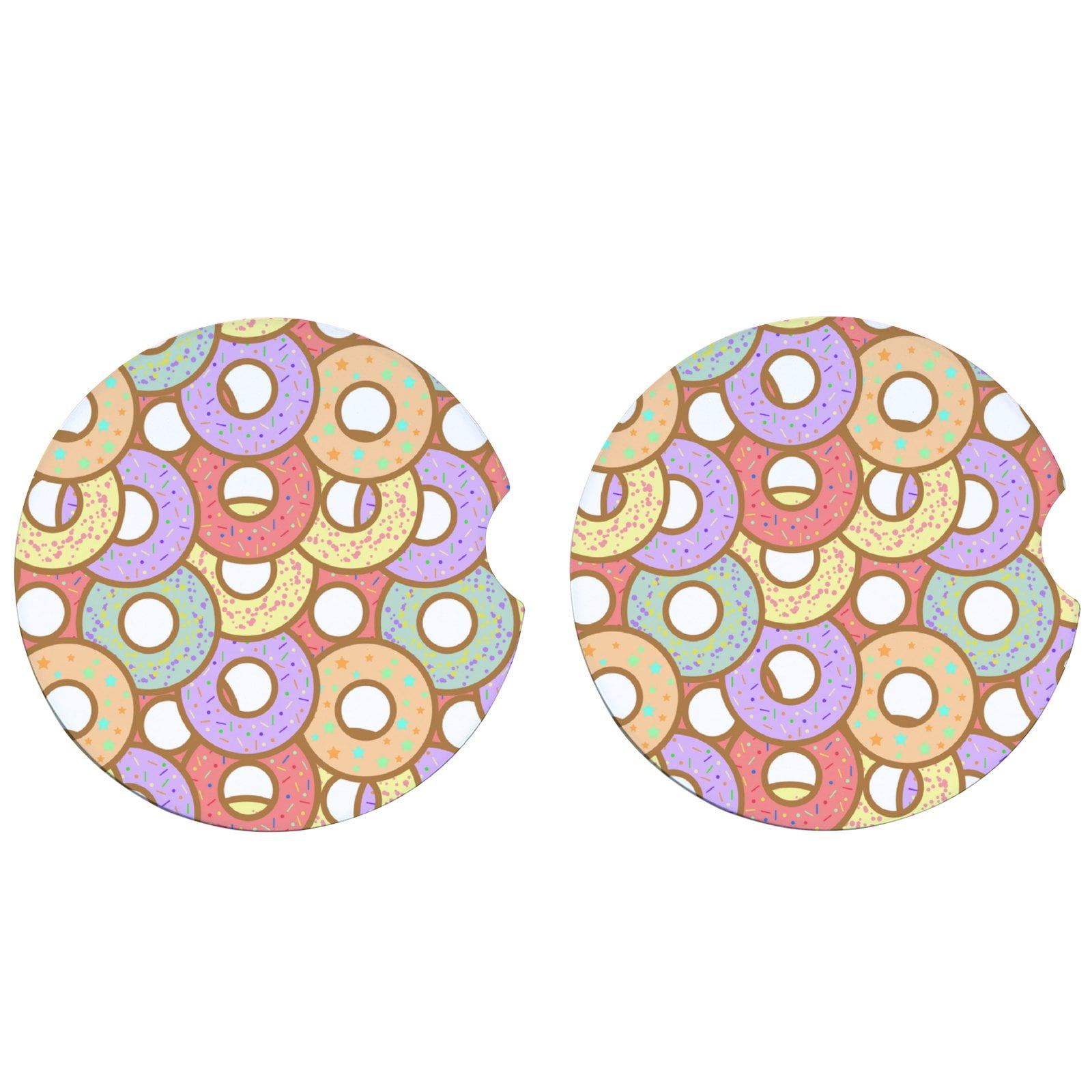 Anyway.go Car Coasters 6 Pack Drinks Absorbent Ceramic Stone Car ...