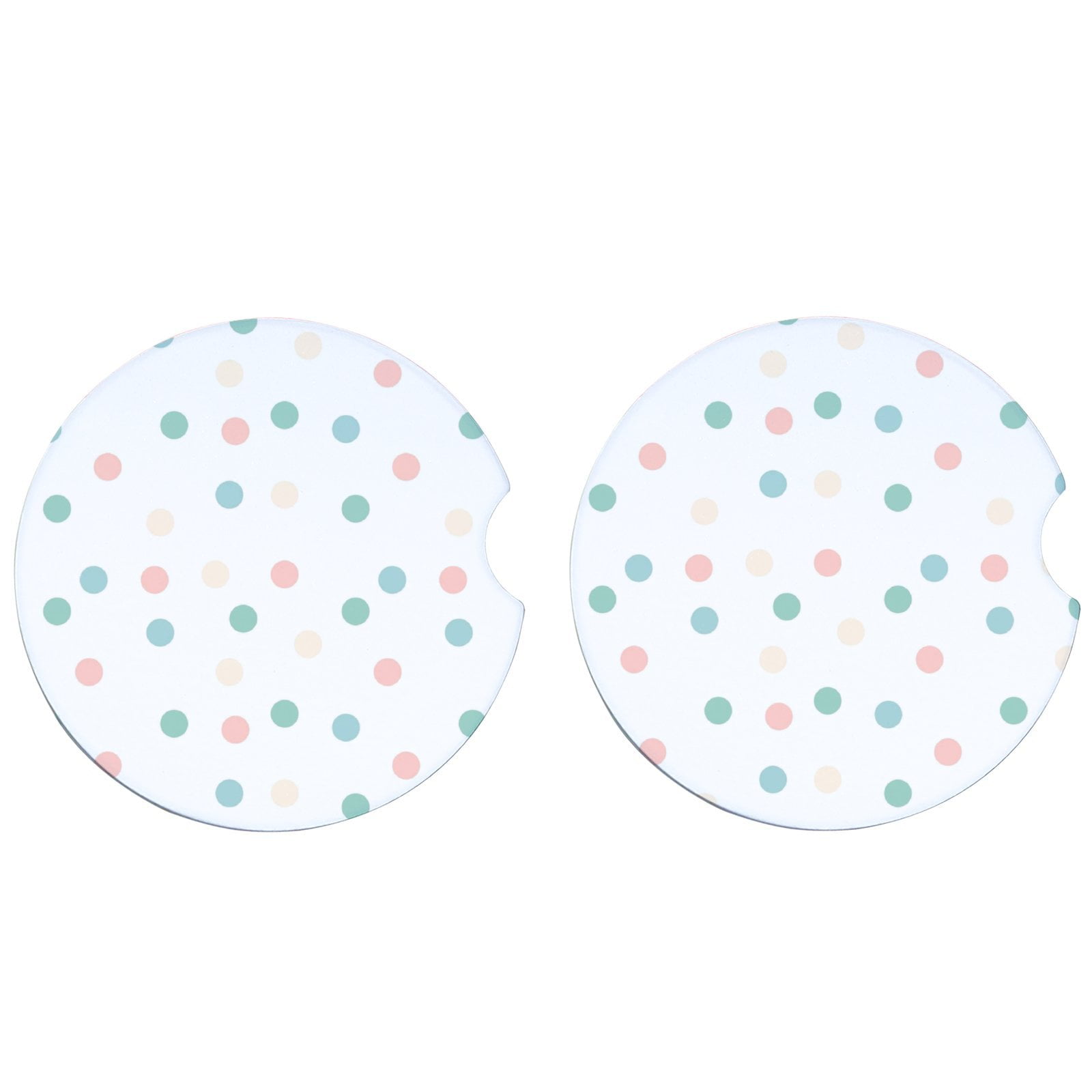 Anyway.go Car Coasters 6 Pack Drinks Absorbent Ceramic Stone Car ...