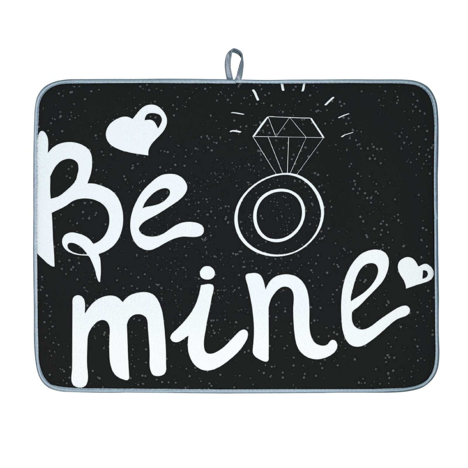 Anyway.go Dish Drying Mat Absorbent Reversible Drying Pad Dish Drainer ...