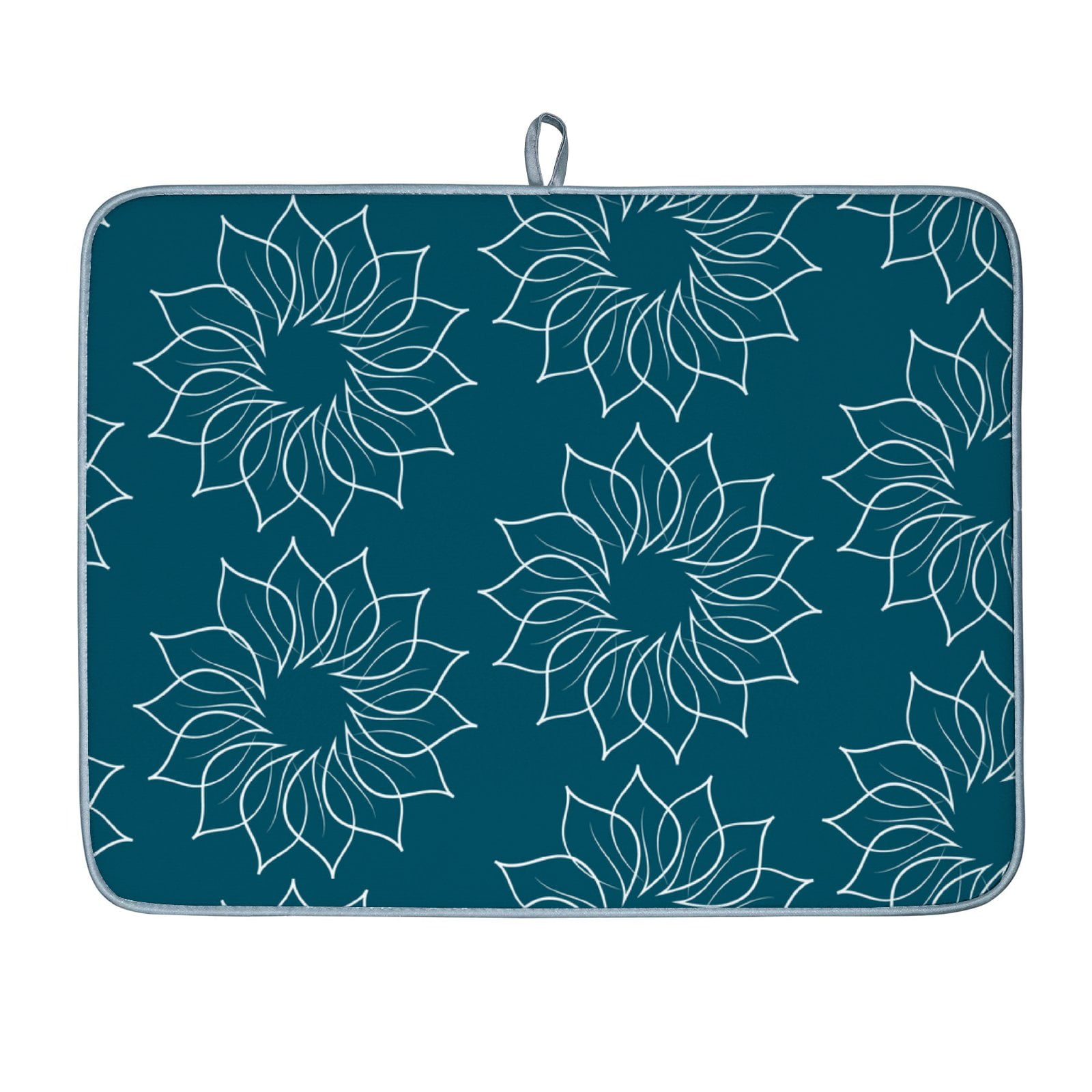 Anyway.go Dish Drying Mat Absorbent Reversible Drying Pad Dish Drainer ...