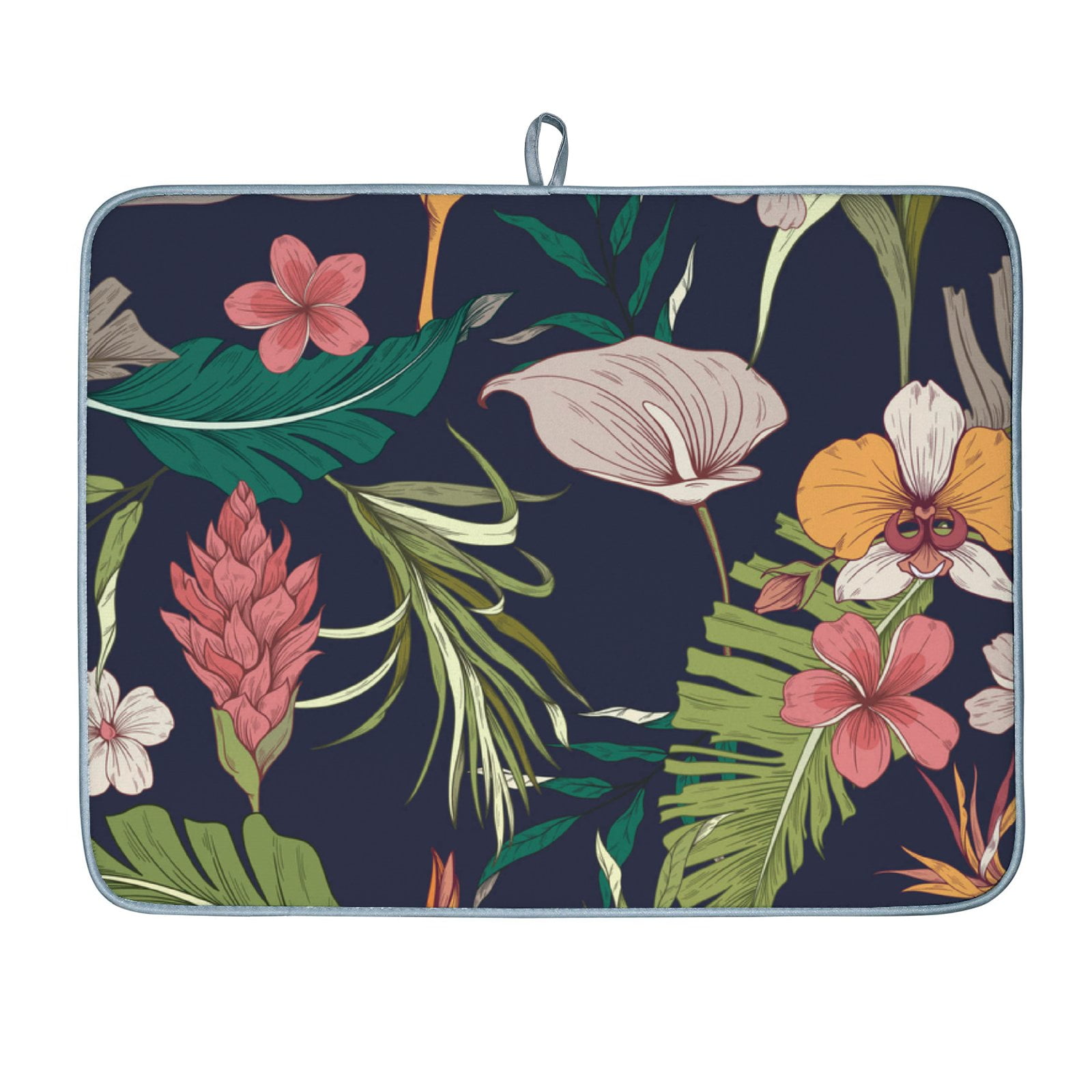 Anyway.go Dish Drying Mat Absorbent Reversible Drying Pad Dish Drainer ...