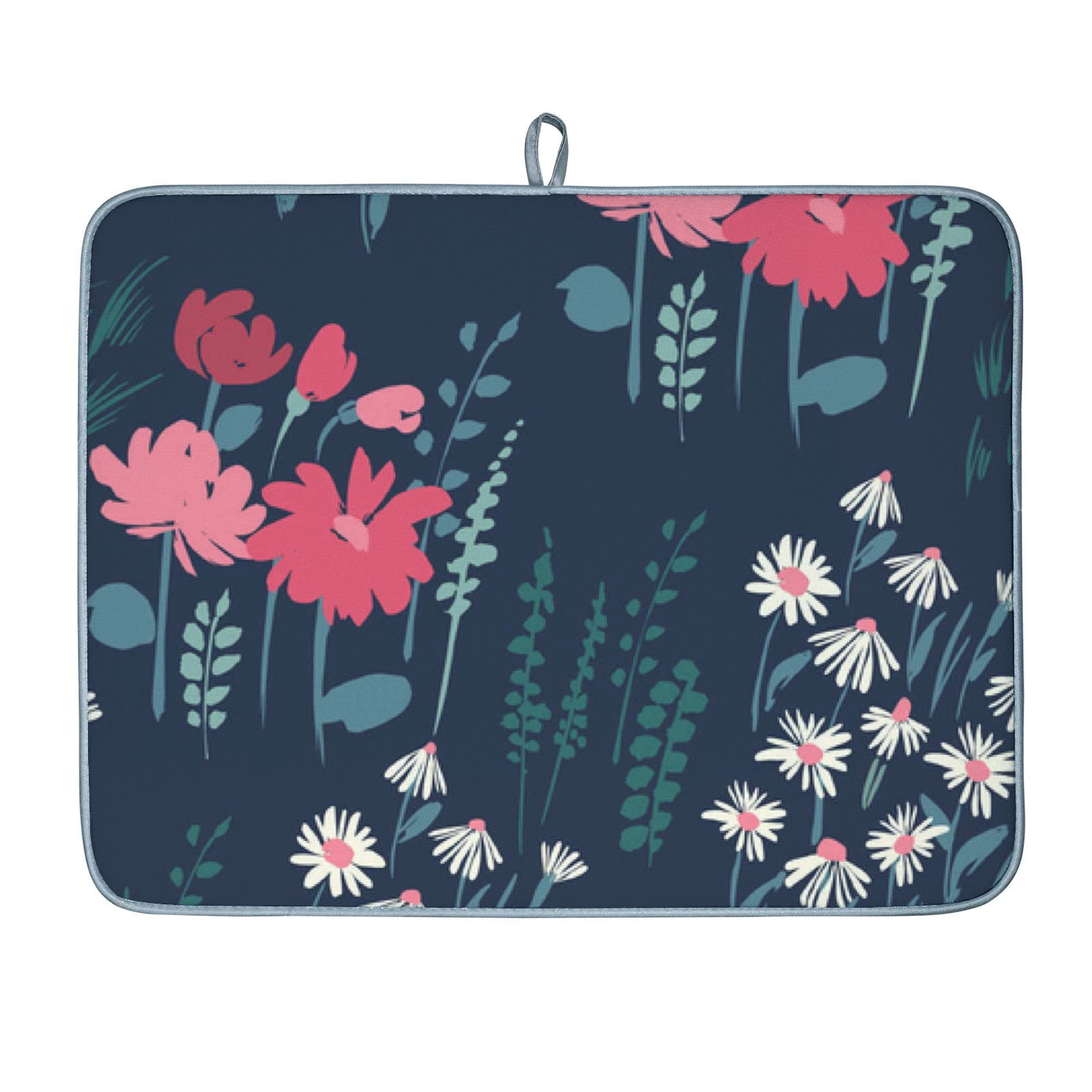 Anyway.go Dish Drying Mat Absorbent Reversible Drying Pad Dish Drainer ...