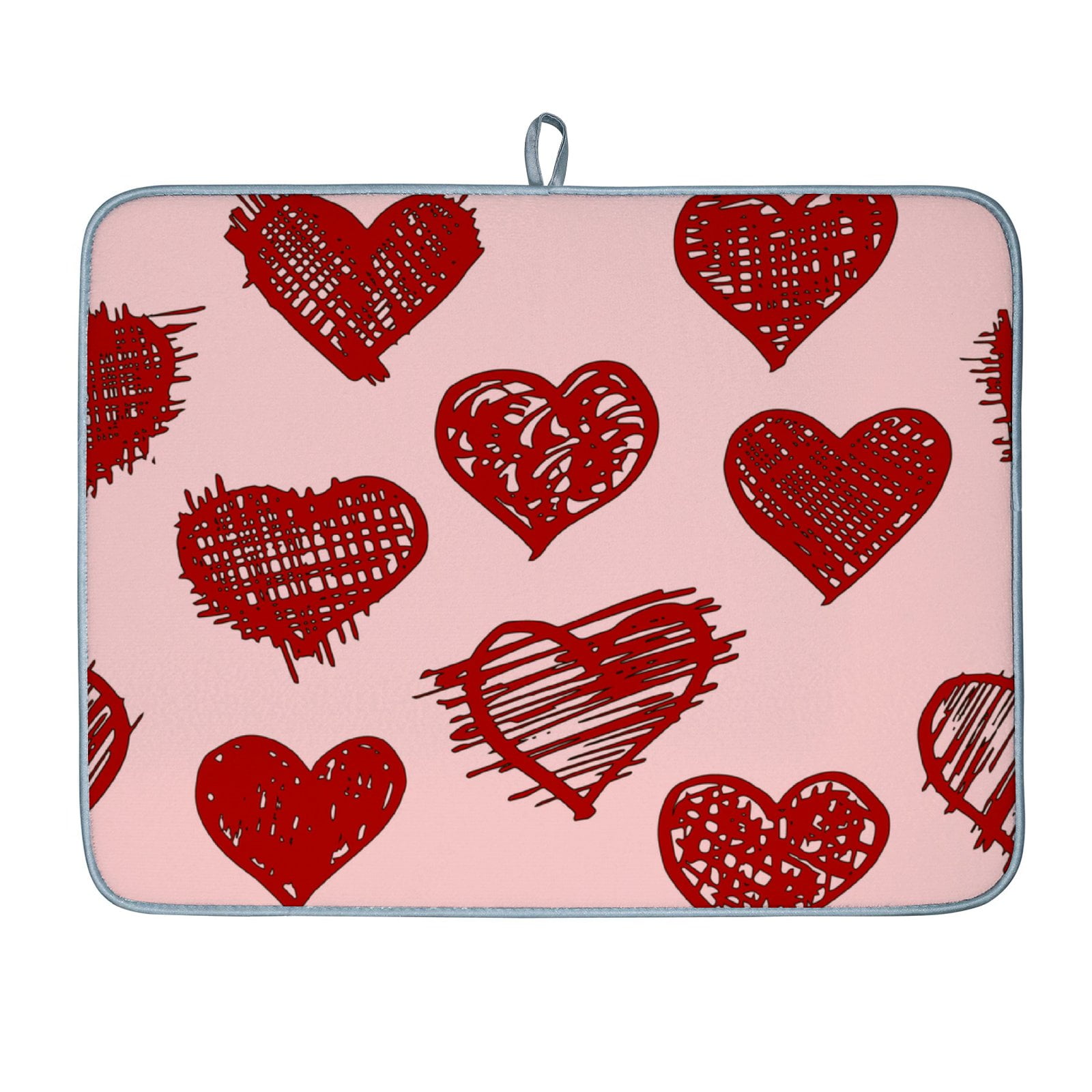 Anyway.go Dish Drying Mat Absorbent Reversible Drying Pad Dish Drainer ...