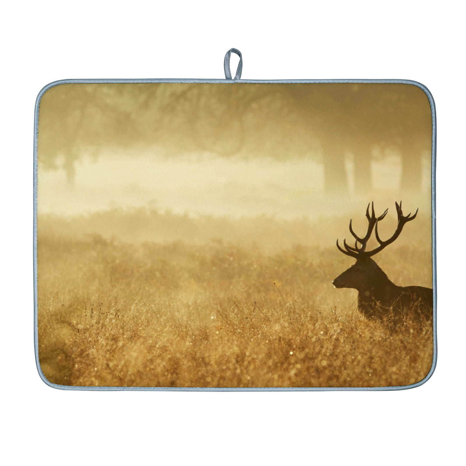 Anyway.go Dish Drying Mat Absorbent Reversible Drying Pad Dish Drainer ...