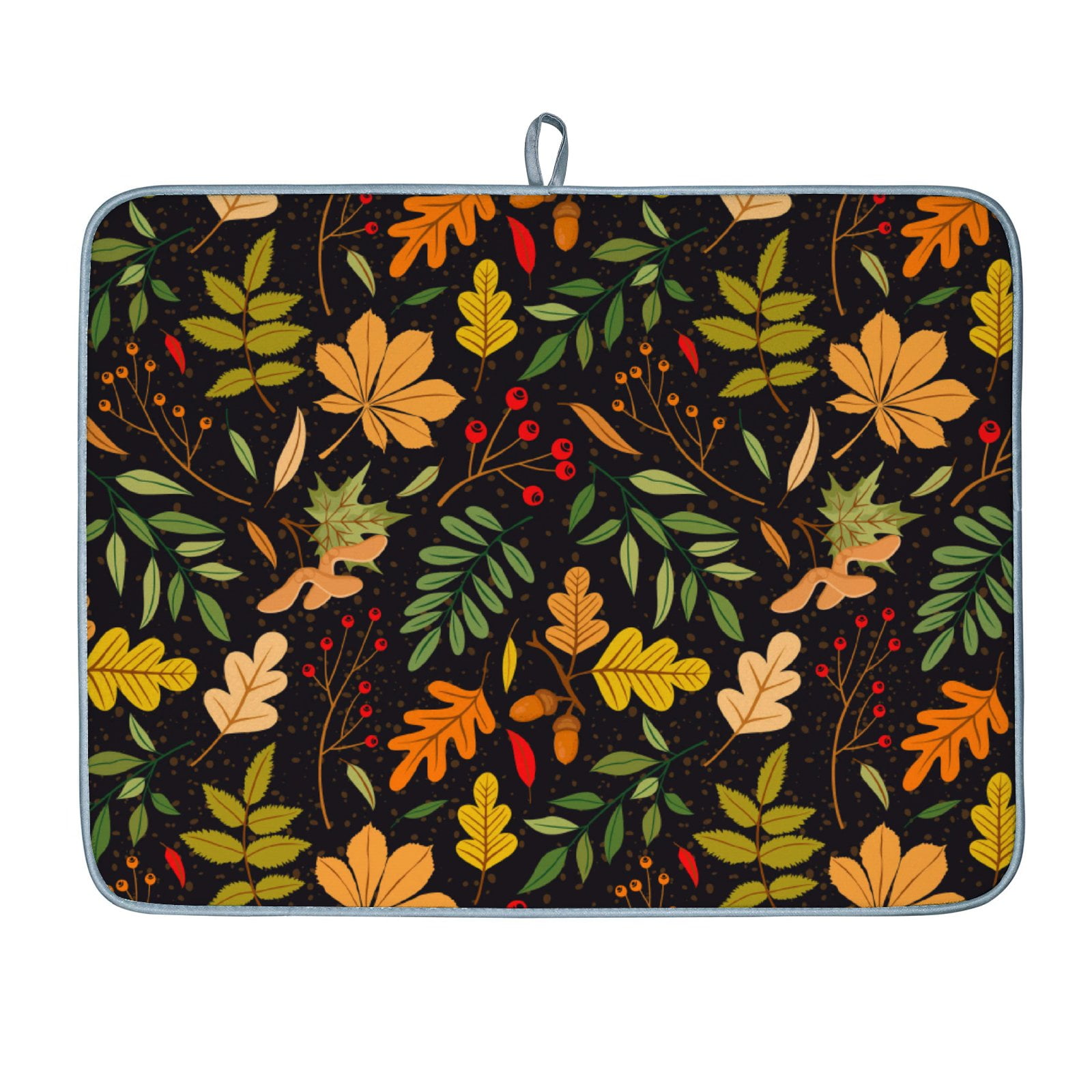 Anyway.go Dish Drying Mat Absorbent Reversible Drying Pad Dish Drainer ...