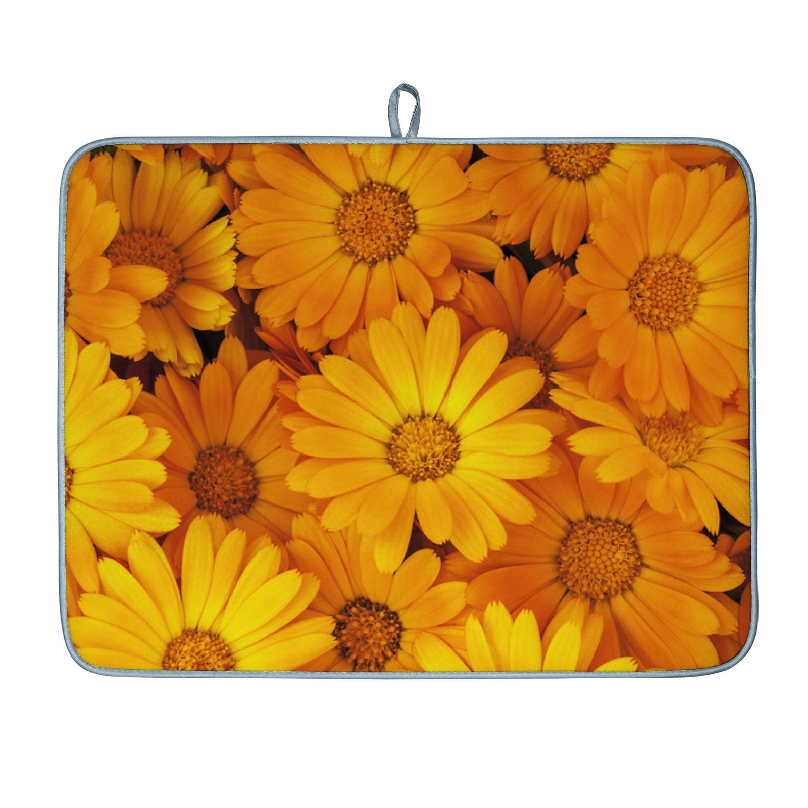 Anyway.go Dish Drying Mat Absorbent Reversible Drying Pad Dish Drainer ...