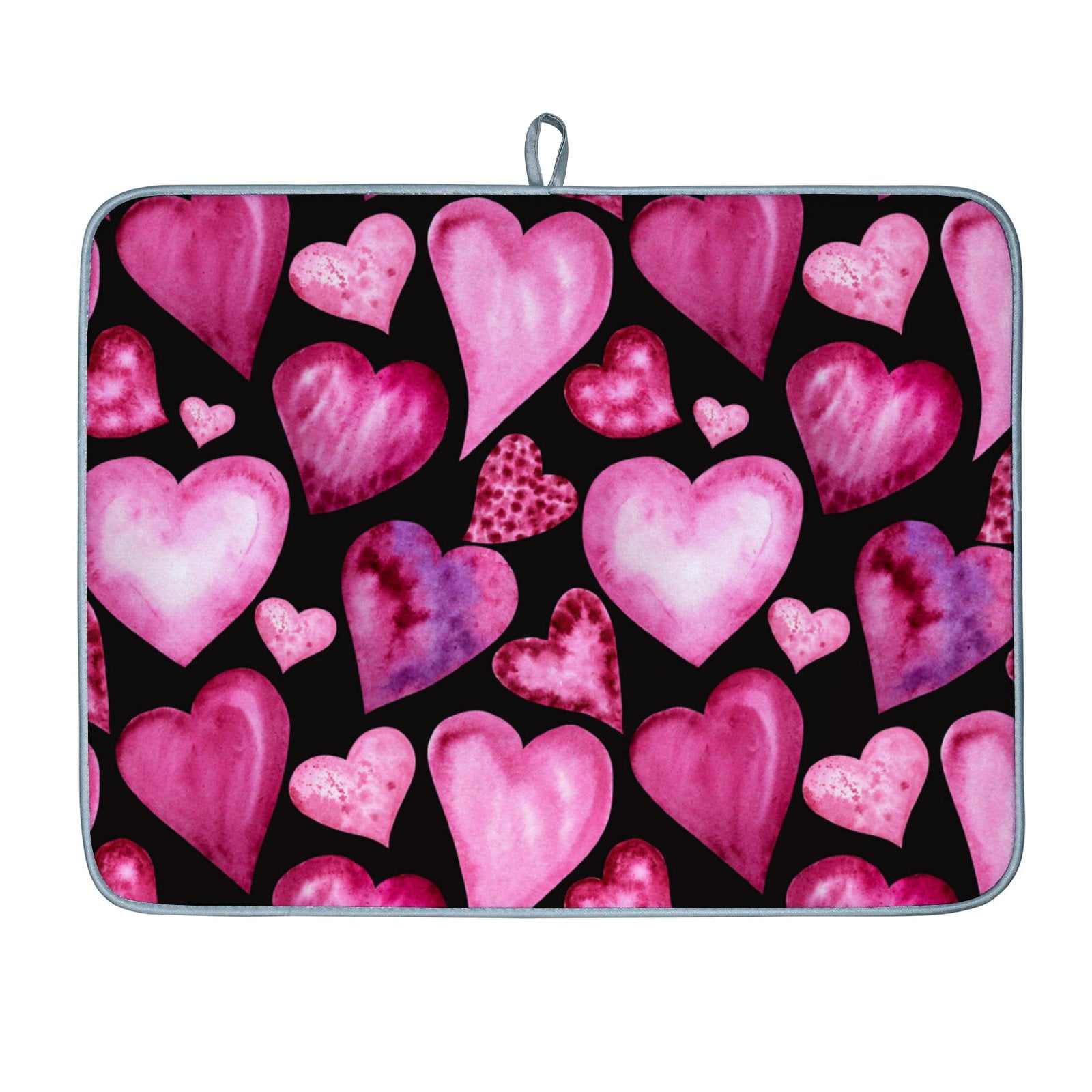 Anyway.go Dish Drying Mat Absorbent Reversible Drying Pad Dish Drainer ...