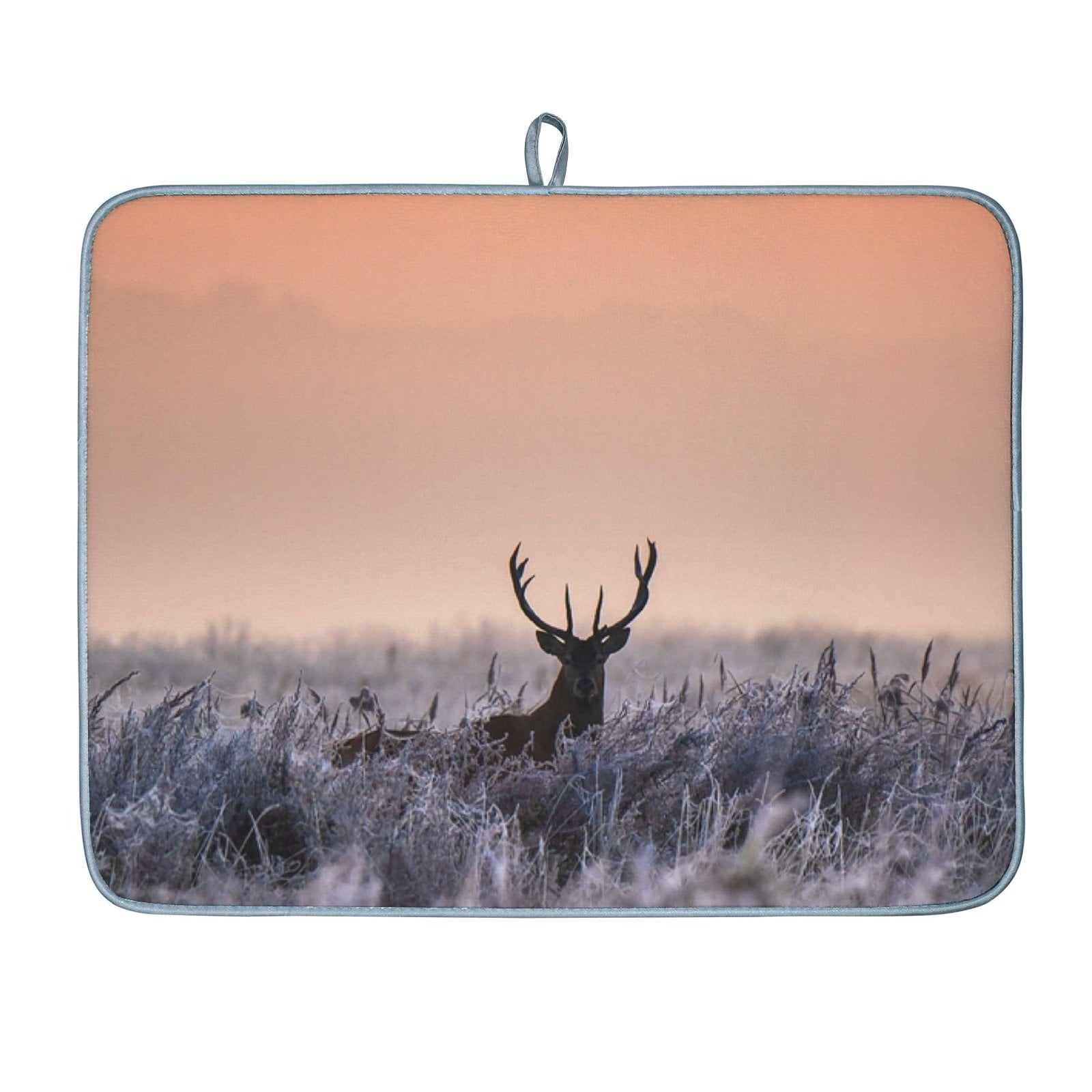 Anyway.go Dish Drying Mat Absorbent Reversible Drying Pad Dish Drainer ...