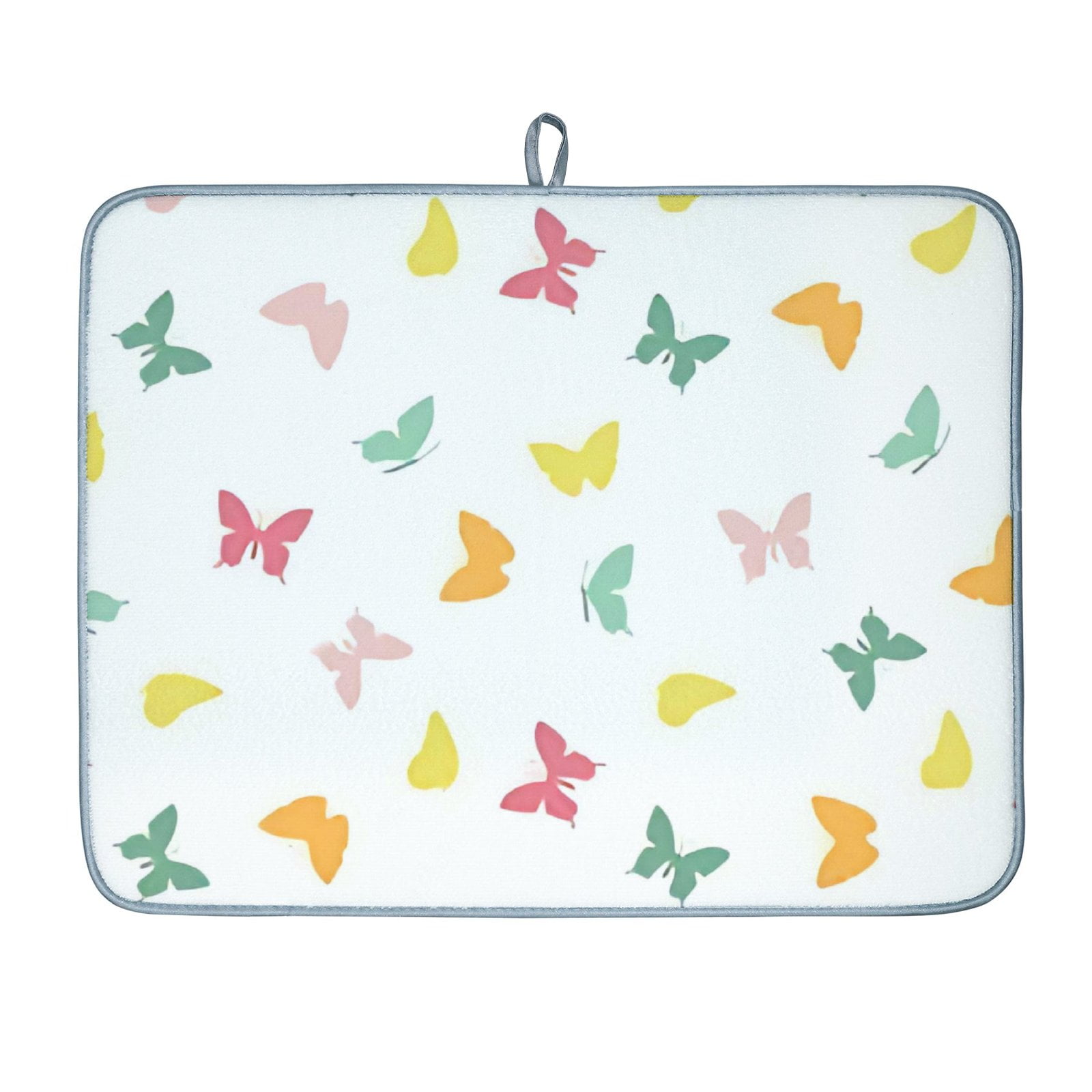 Anyway.go Dish Drying Mat Absorbent Reversible Drying Pad Dish Drainer ...