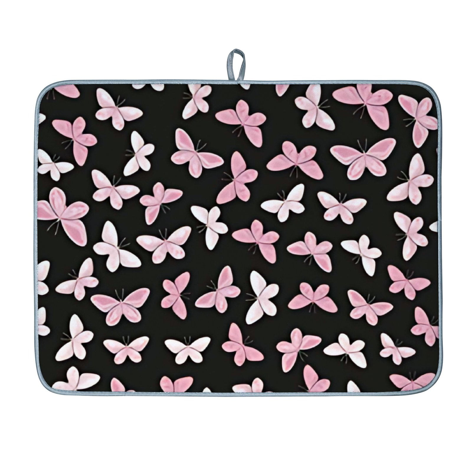 Anyway.go Dish Drying Mat Absorbent Reversible Drying Pad Dish Drainer ...