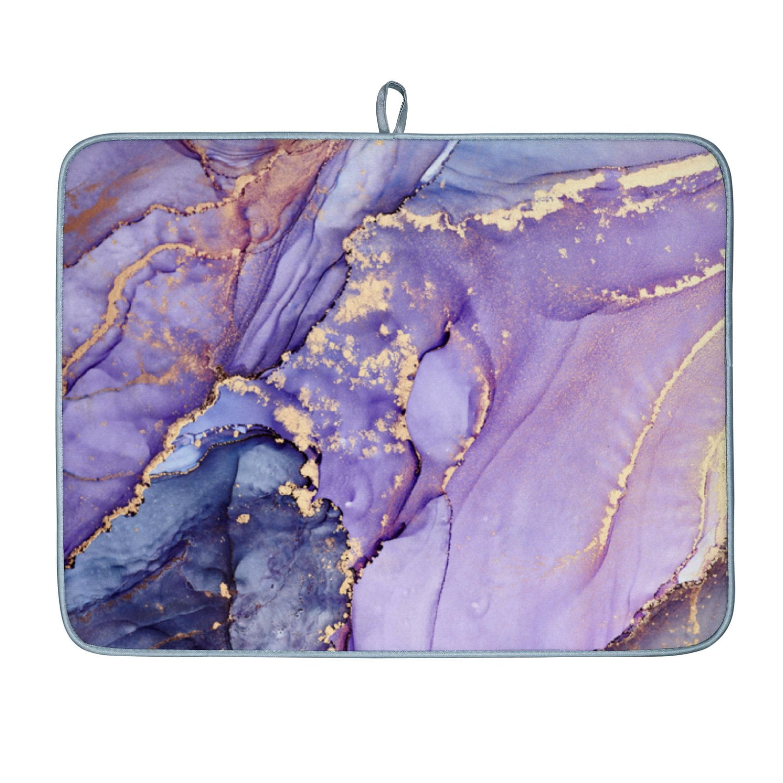 Anyway.go Dish Drying Mat Absorbent Reversible Drying Pad Dish Drainer ...