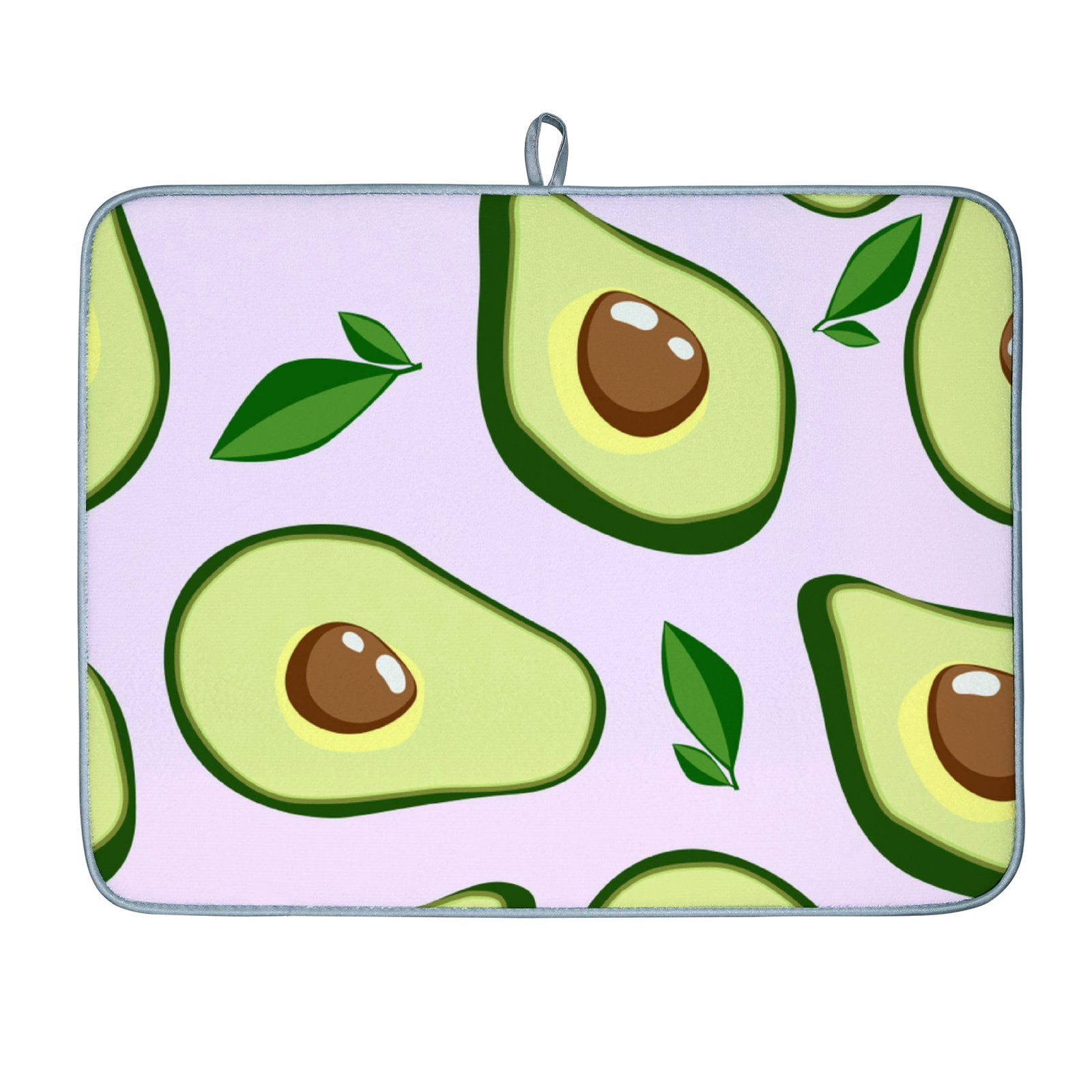 Anyway.go Dish Drying Mat for Kitchen Counter, Absorbent Reversible ...