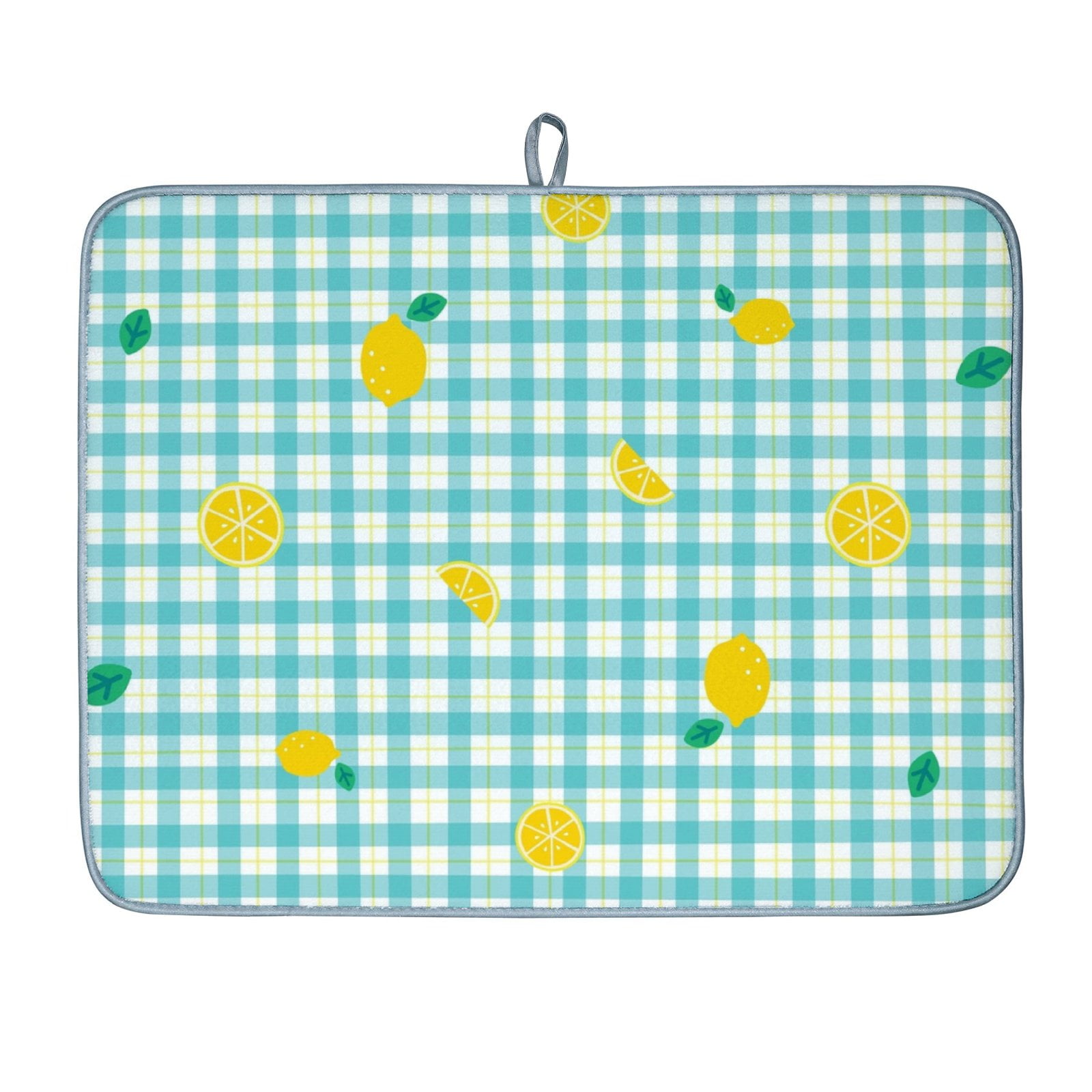 Anyway.go Dish Drying Mat for Kitchen Counter, Absorbent Reversible ...